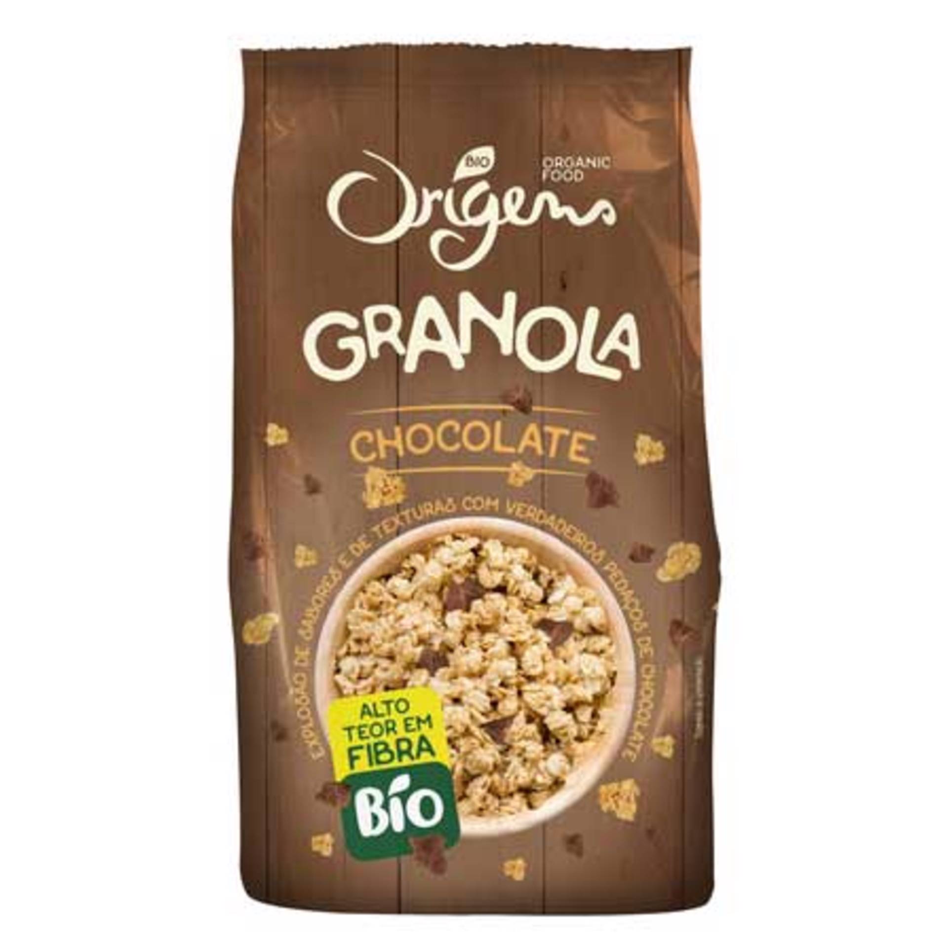 Granola Chocolate - emb. 300 gr - Origens Bio | Continente Online