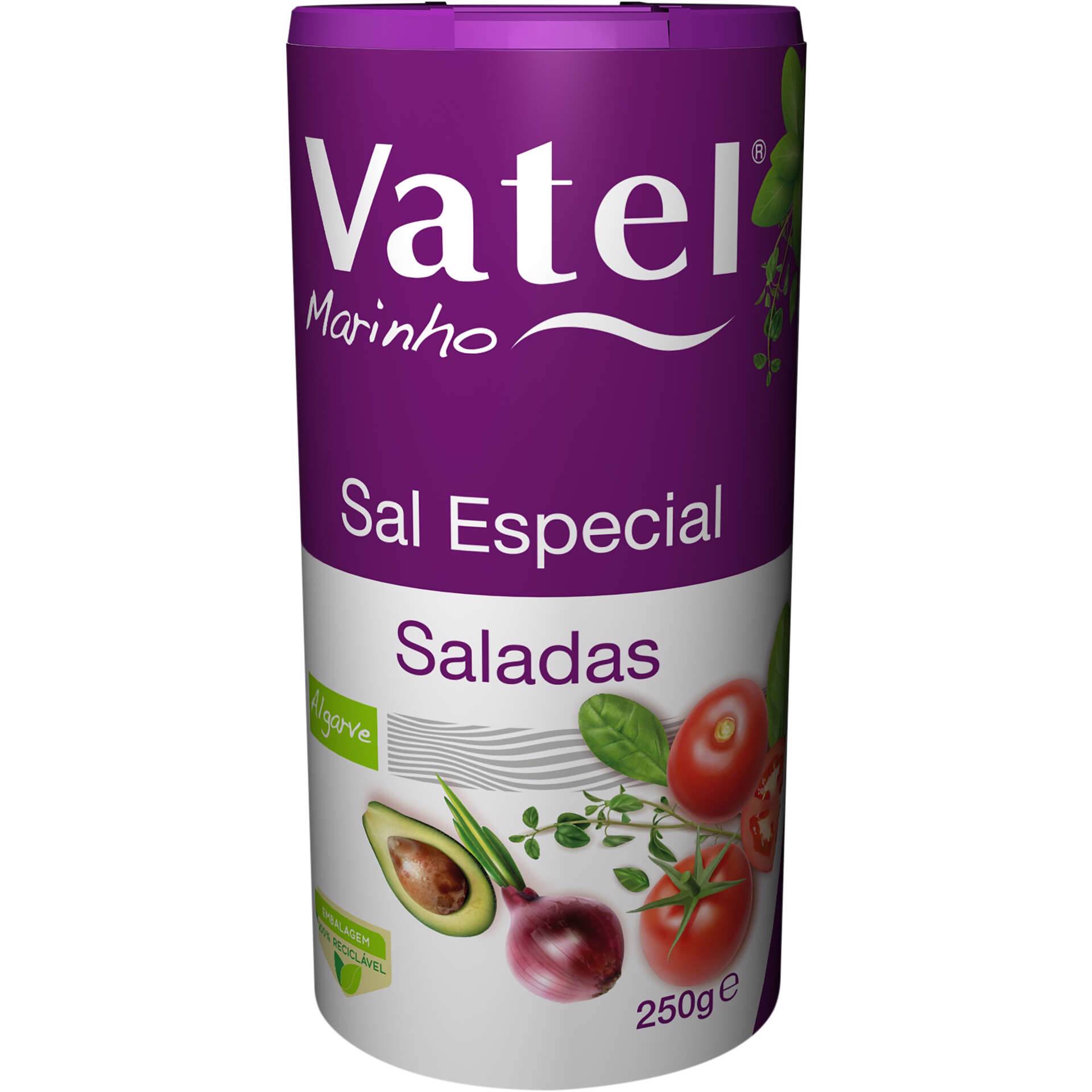 Sal Marinho Especial Saladas Vatel - emb. 250 gr | Continente Online