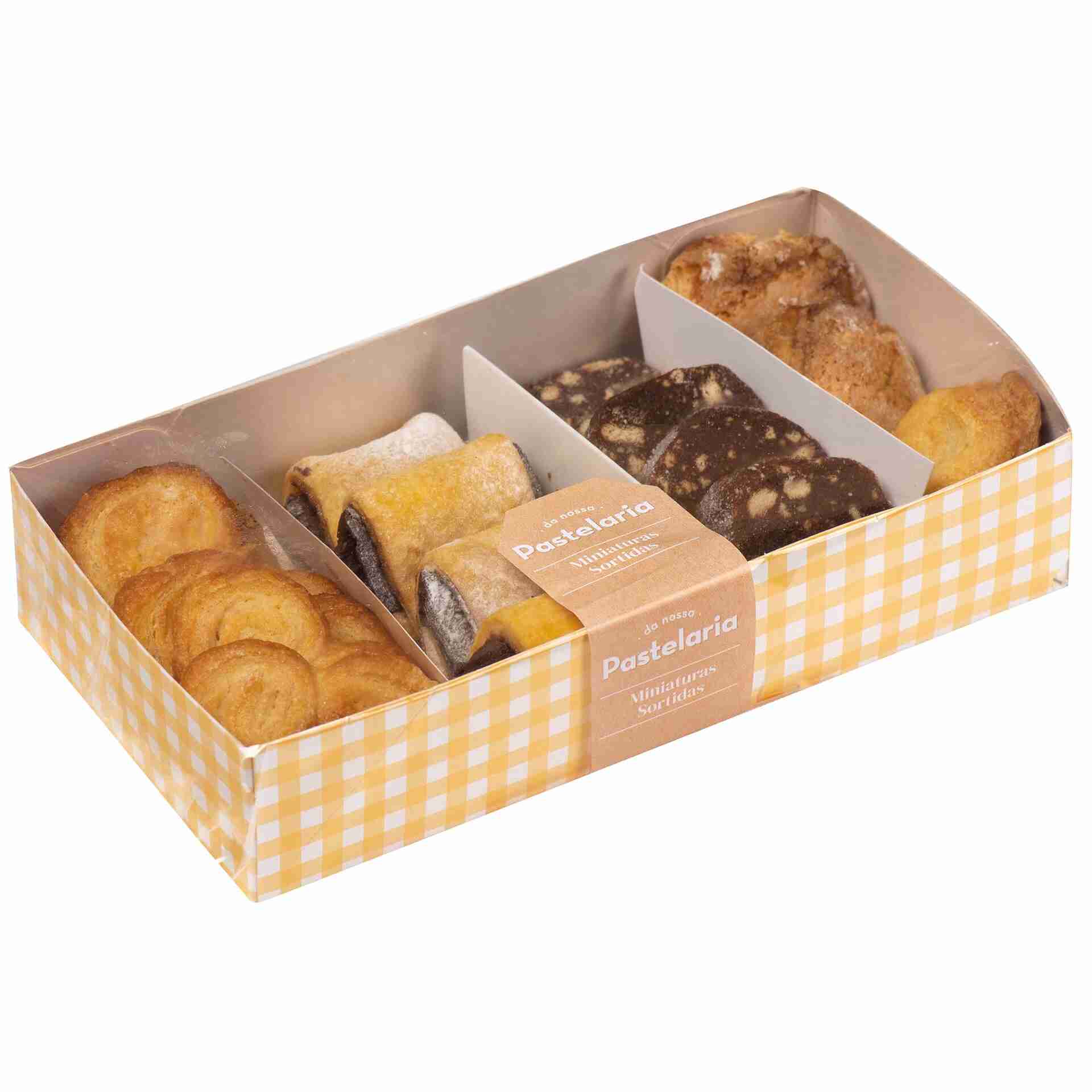 Miniaturas Sortidas Da Nossa Pastelaria - emb. 400 gr | Continente Online
