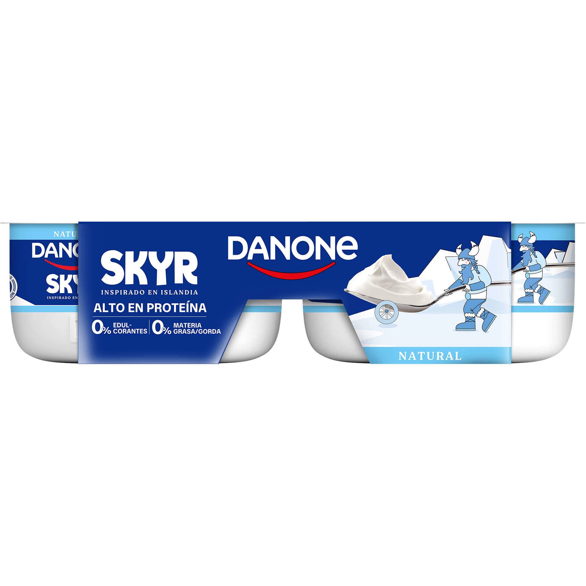 Iogurte Skyr Natural Danone - emb. 400 gr (4 un) | Continente Online
