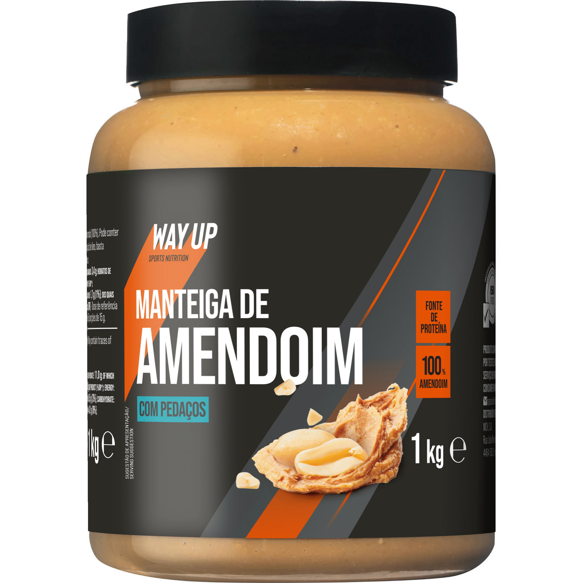 Manteiga de Amendoim com pedaços Way Up | Continente Online