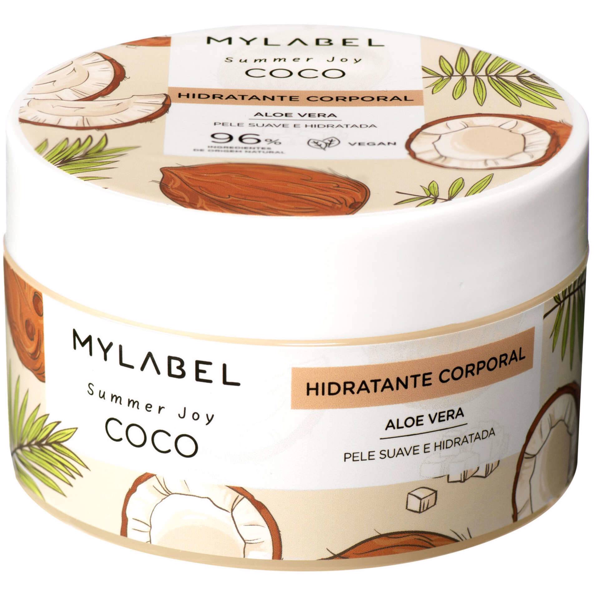 Creme Corporal Hidratante Coco - emb. 300 ml - MyLabel | Continente Online