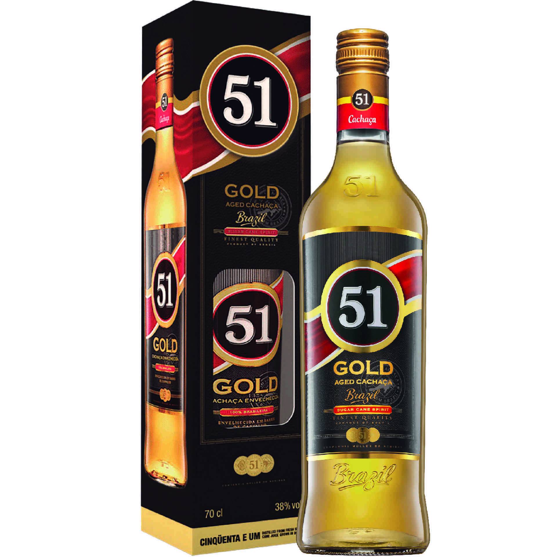 Cachaça 51 Gold | Continente Online