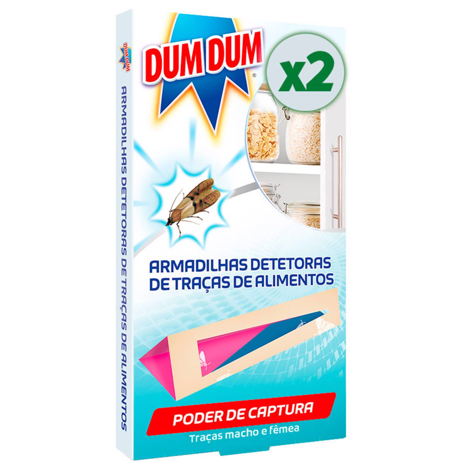 Inseticida Anti-Traça Armadilha Alimentos - Dum Dum | Continente Online