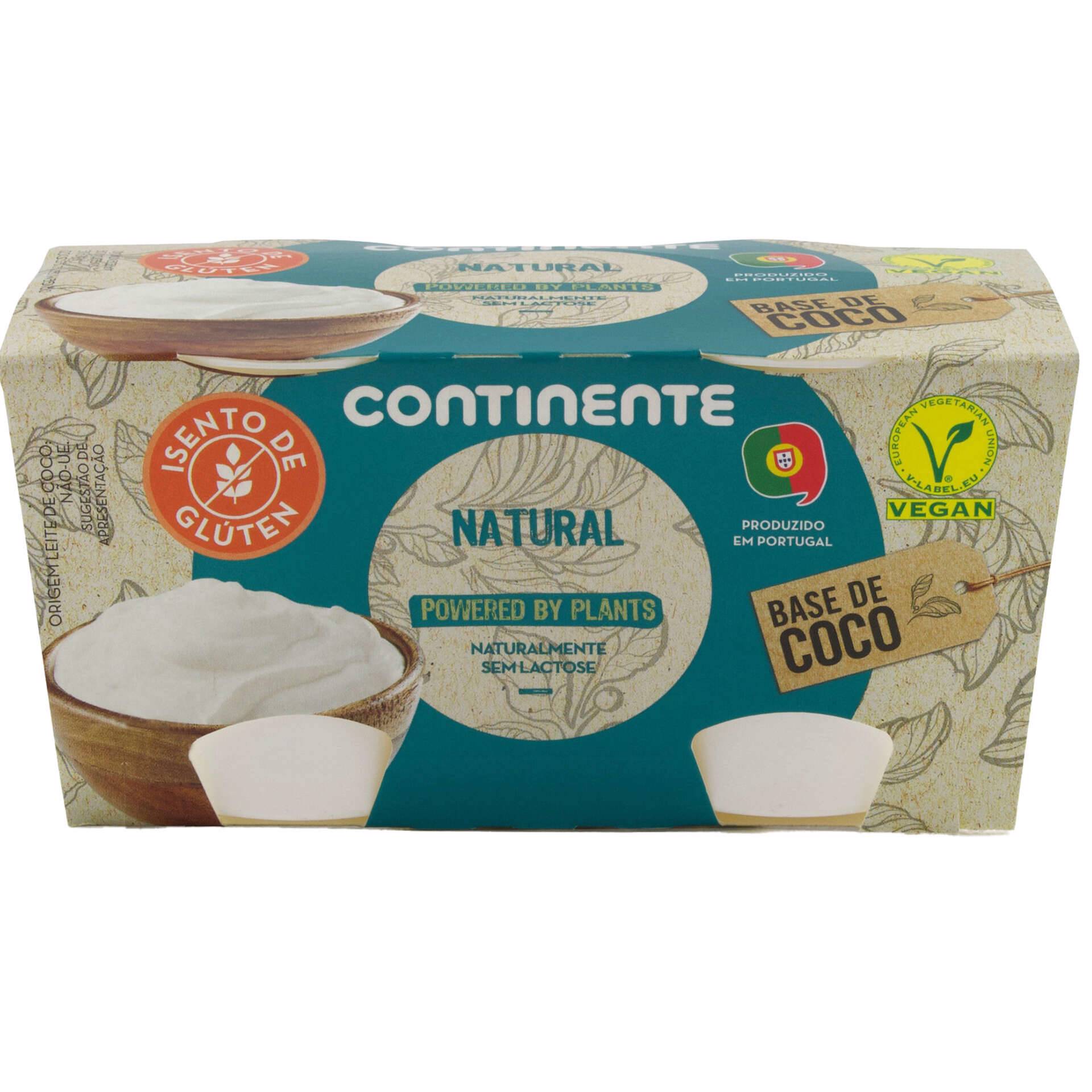 Vegegurte Powered By Plants Coco Natural Continente - emb. 240 gr (2 un ...