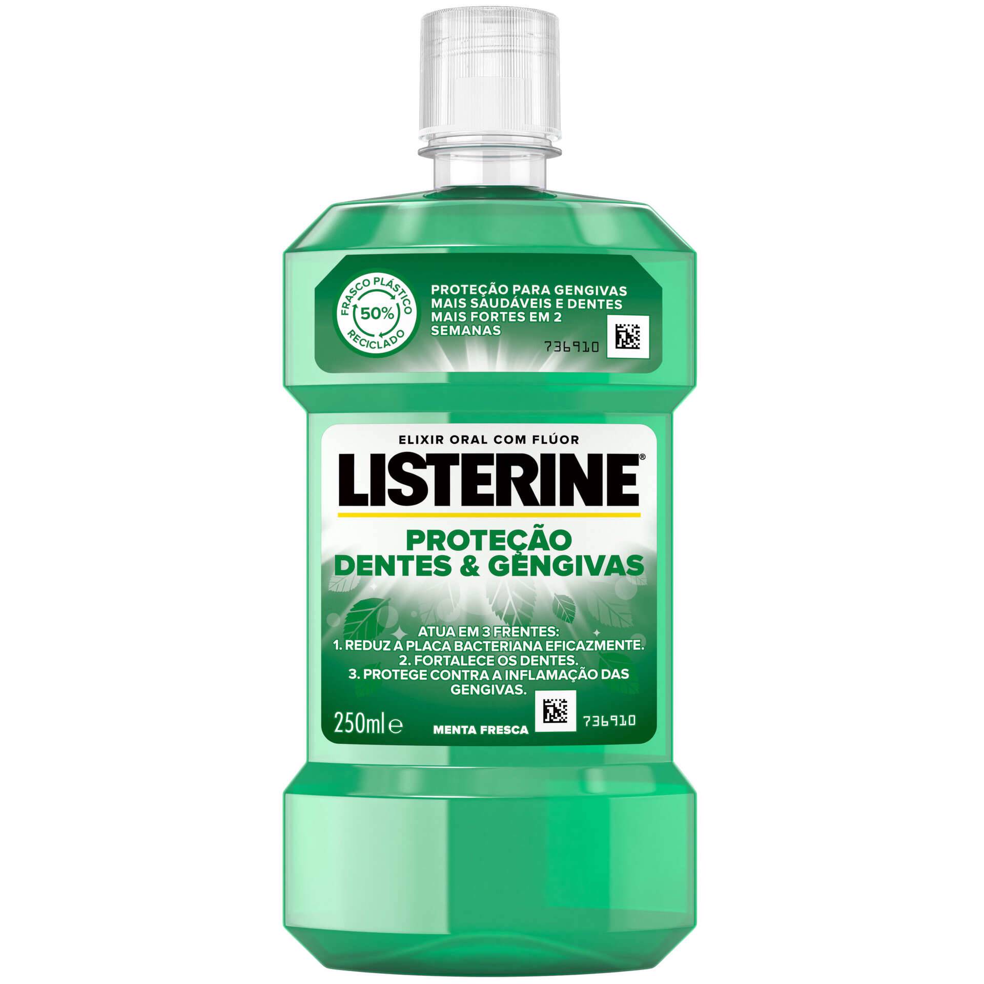 Elixir Bucal Dentes e Gengivas emb. 500 ml - Listerine | Continente
