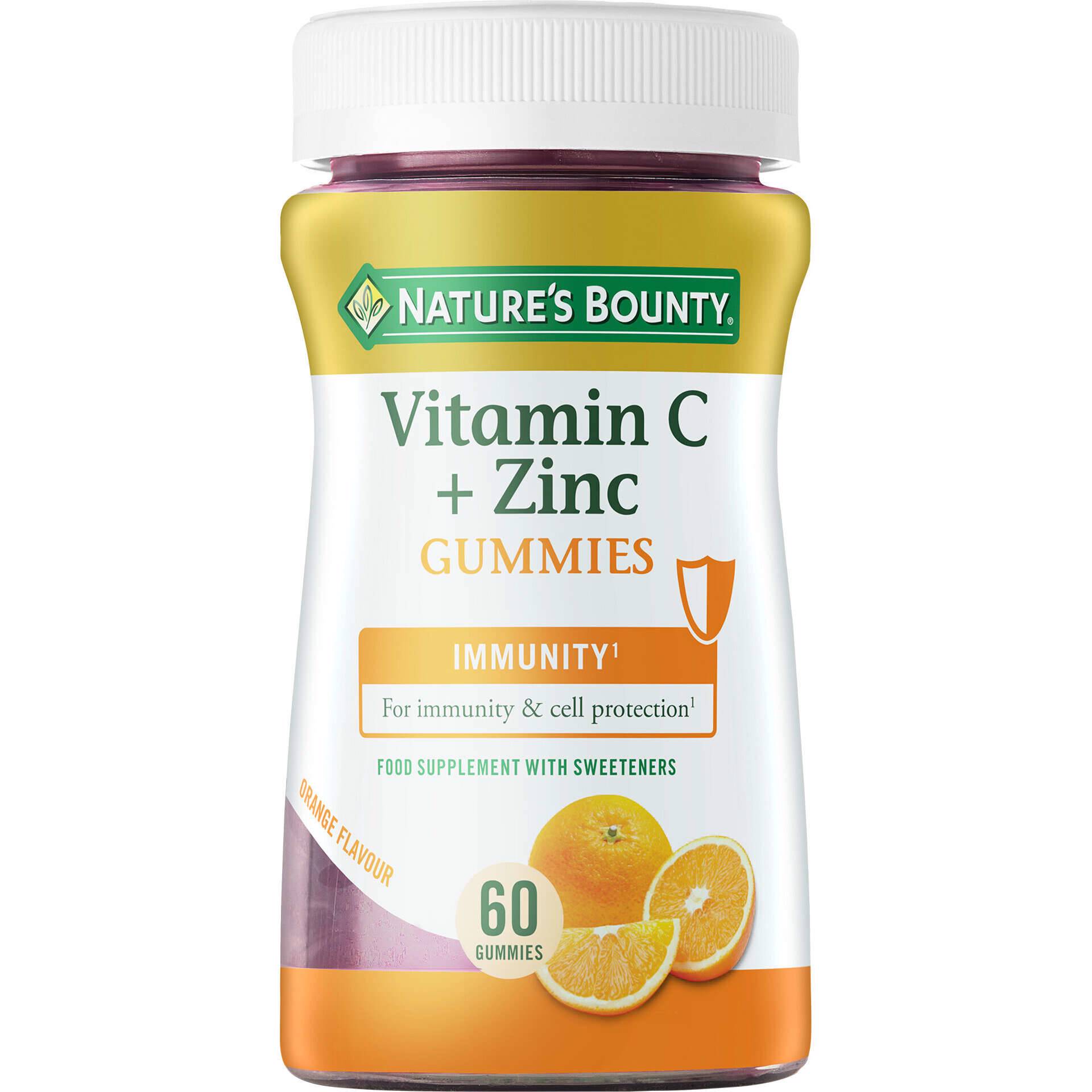 Gomas de Vitamina C + Zinco Nature's Bounty | Continente Online