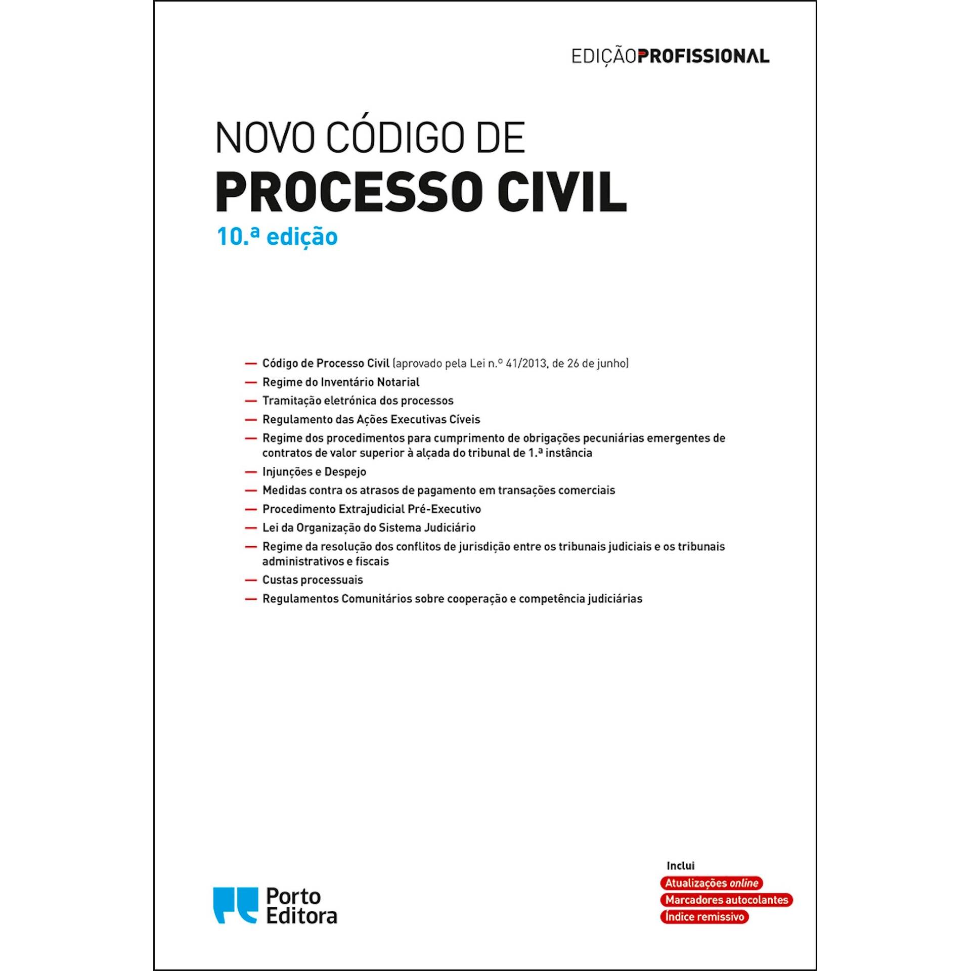 Novo Código - Processo Civil Porto Editora | Continente Online
