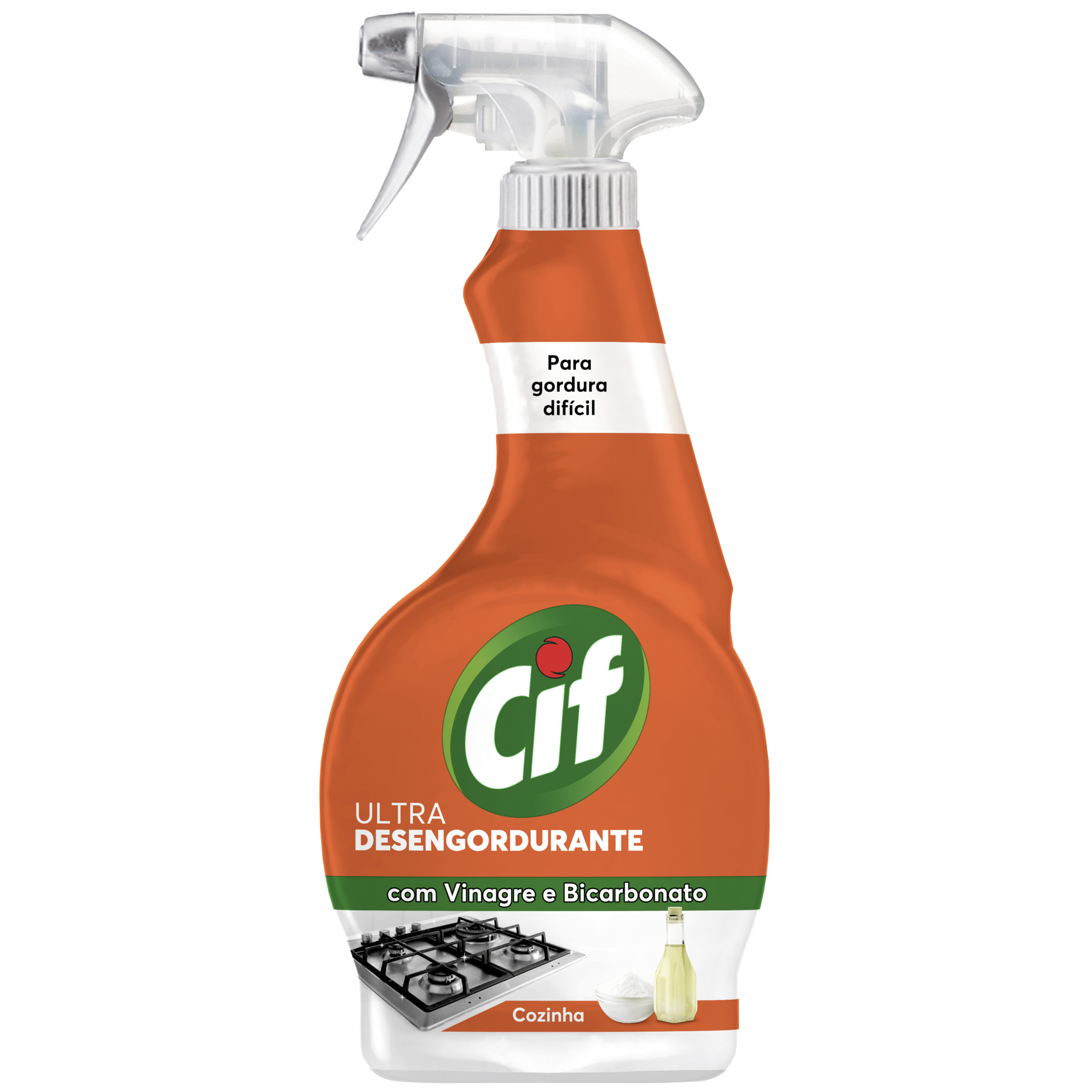 Spray Desengordurante Vinagre e Bicarbonato Cif | Continente Online
