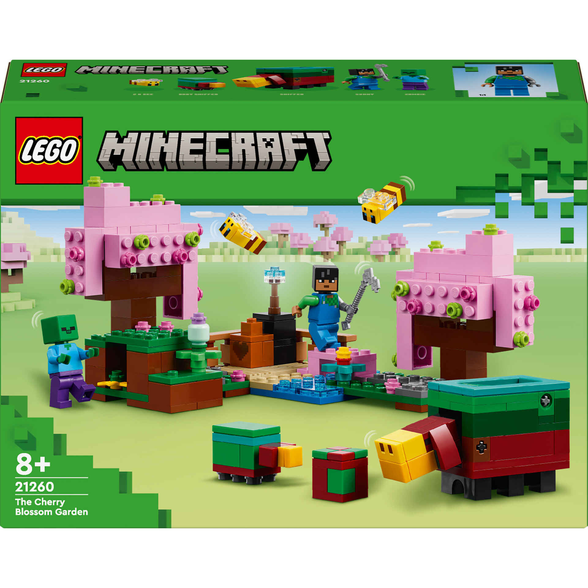 Jardim das Cerejeiras - 21260 LEGO Minecraft | Continente Online