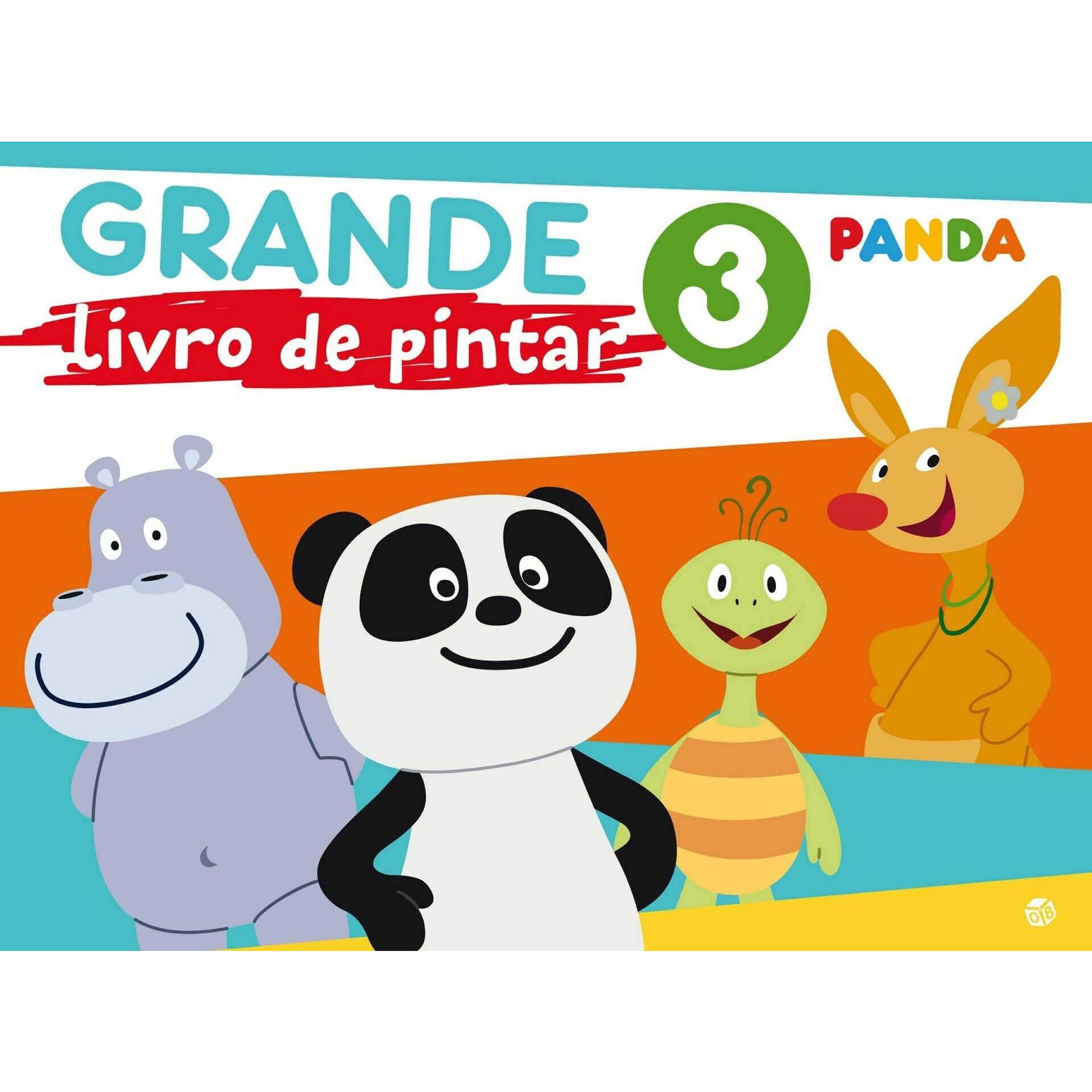 - Grande Livro de Pintar 3 de Panda | Continente Online