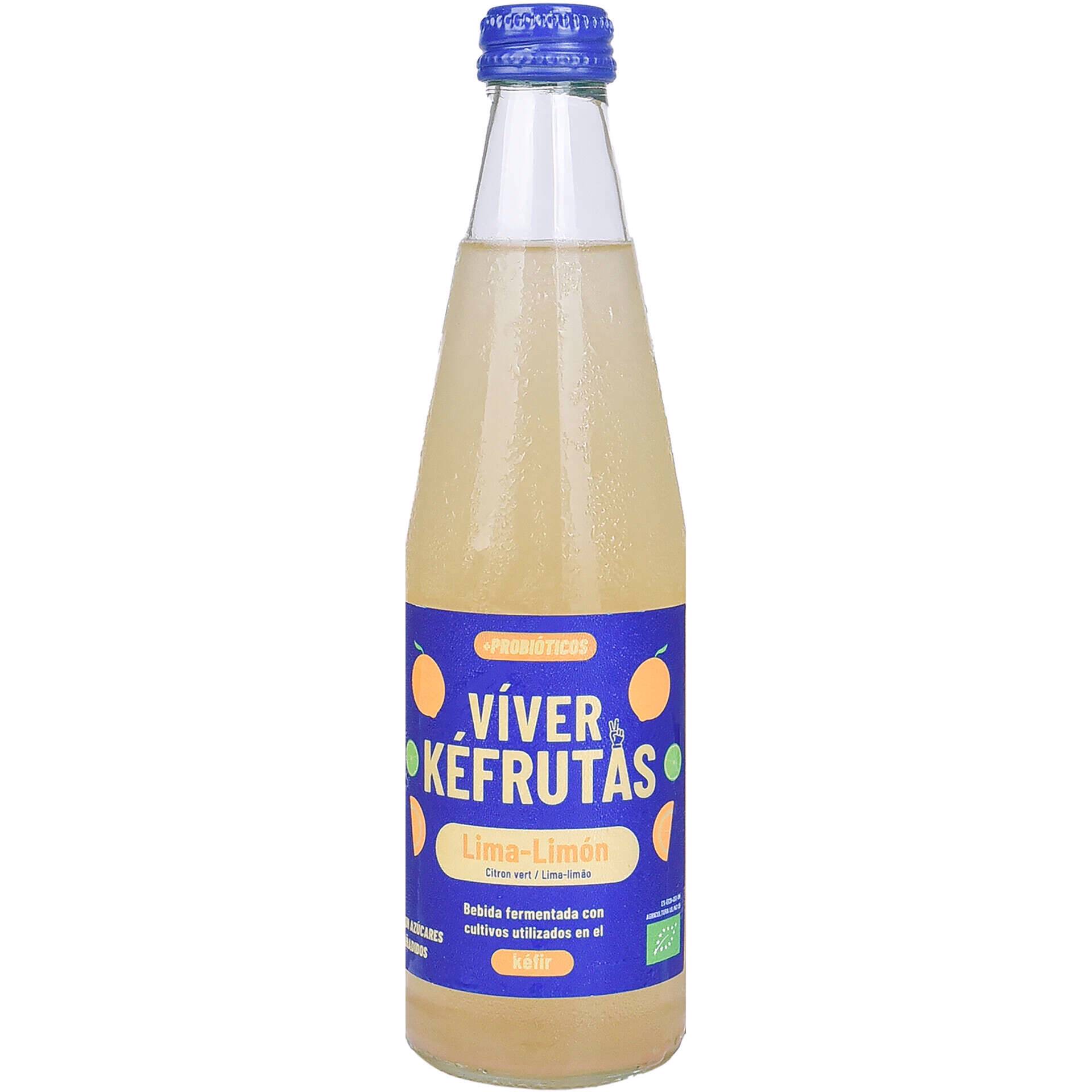 Iogurte Kefir Lima e Limão Víver Kéfrutas - emb. 33 cl | Continente Online