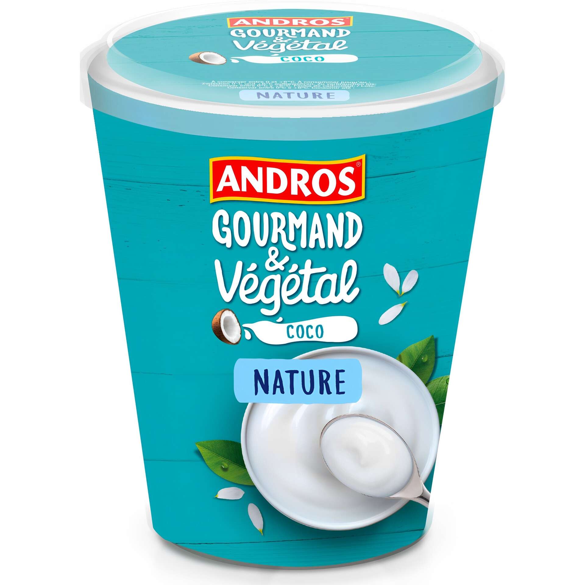 Vegegurte base de Coco Natural Andros - emb. 400 gr | Continente Online