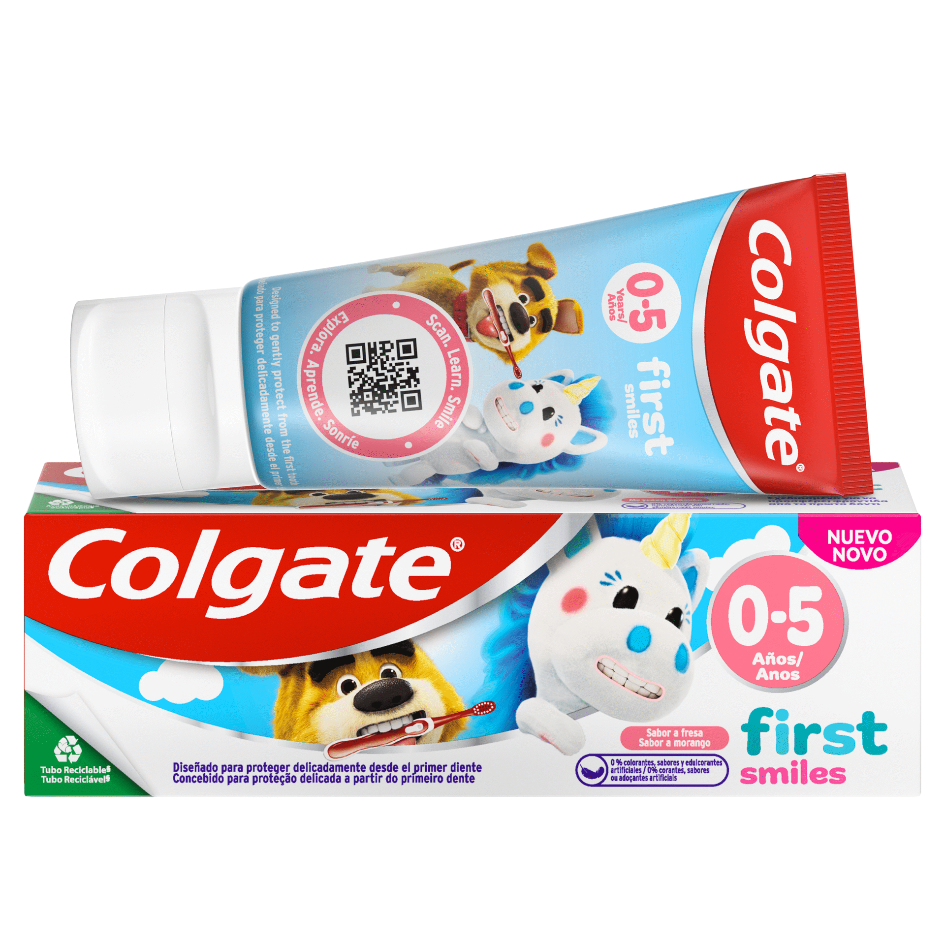 Pasta de Dentes Criança 0 a 5 Anos Colgate - emb. 50 ml | Continente Online