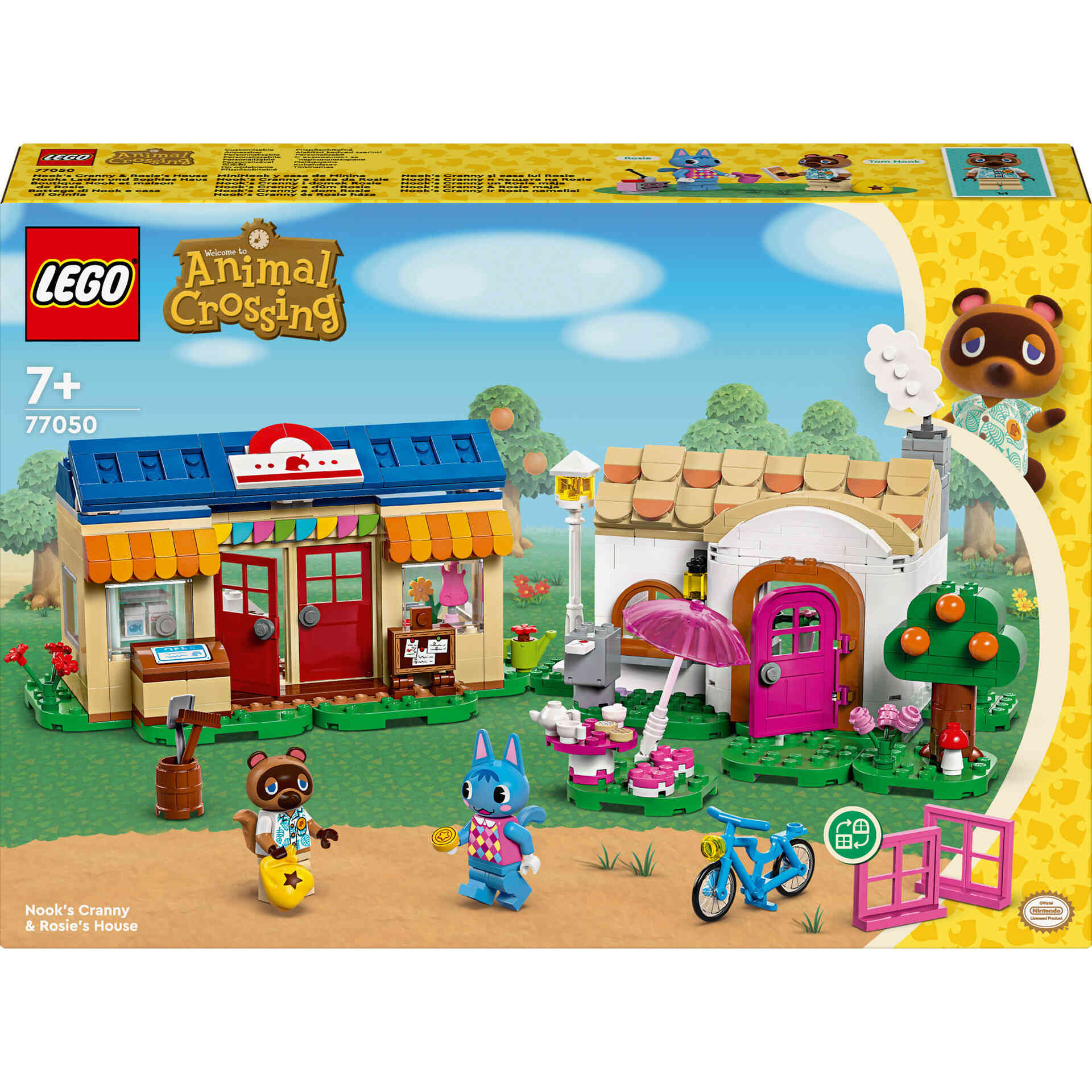 Nook's Cranny e casa da Rosie - 77050 LEGO Animal Crossing | Continente ...