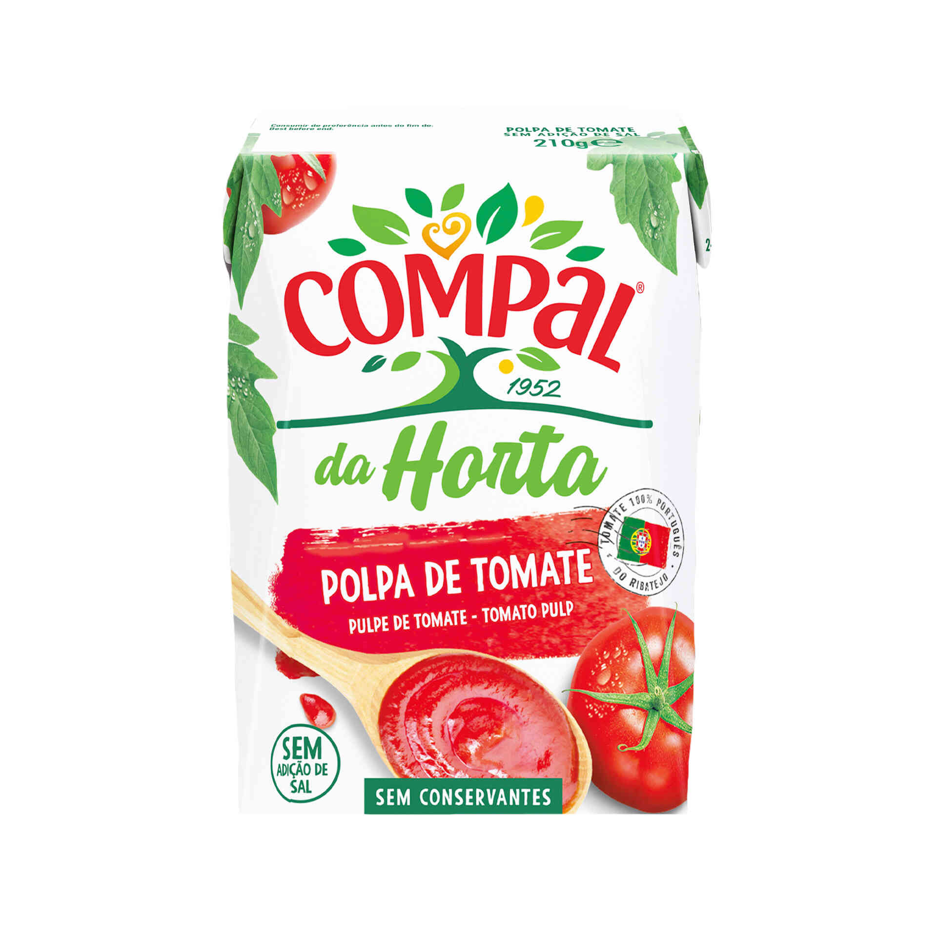 Polpa de Tomate Compal da Horta | Continente Online