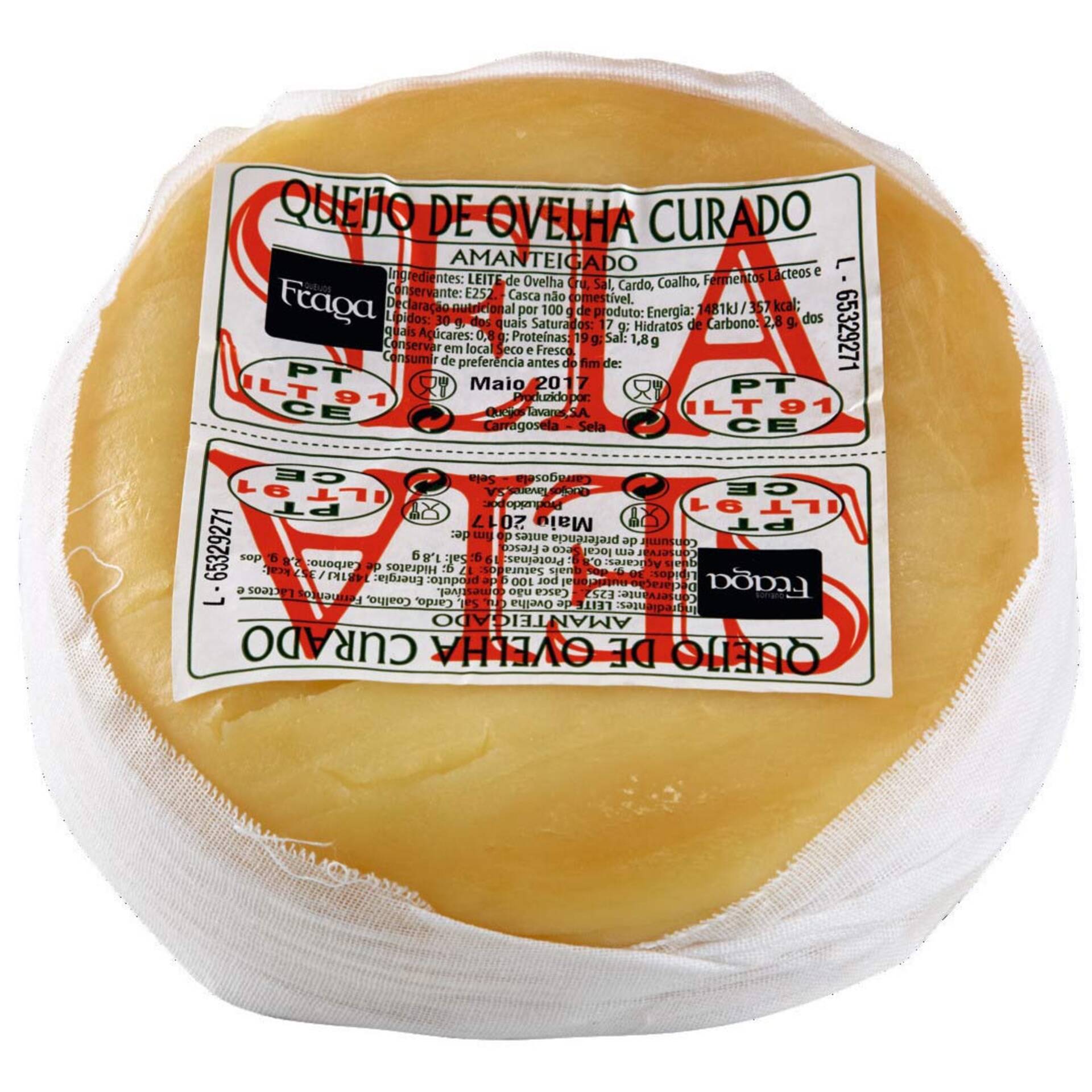 Queijo de Ovelha Seia Amanteigado Seia do Tavares - Quant. Mínima = 1 ...