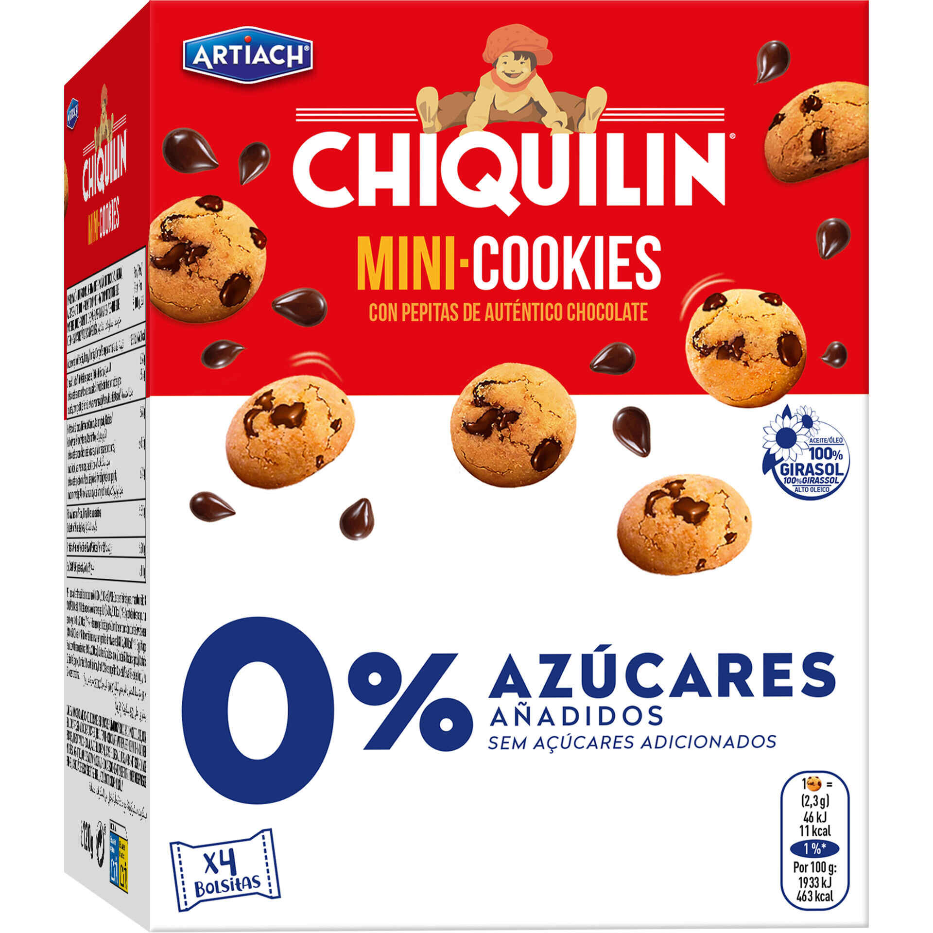 Bolachas Mini Cookies Marbú - emb. 120 gr (4 un) | Continente Online