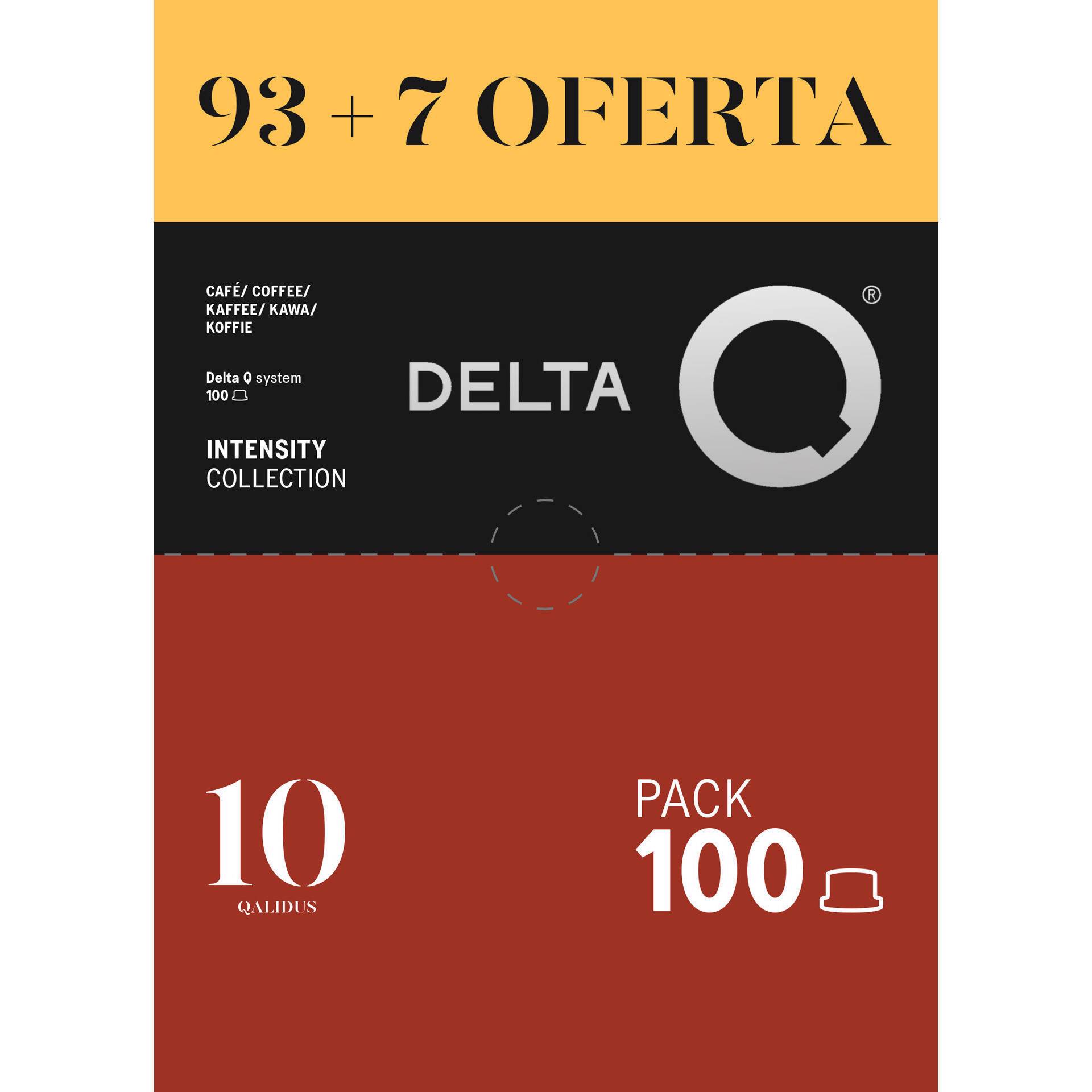 Cápsulas de Café Qalidus Int 10 Delta Q | Continente Online