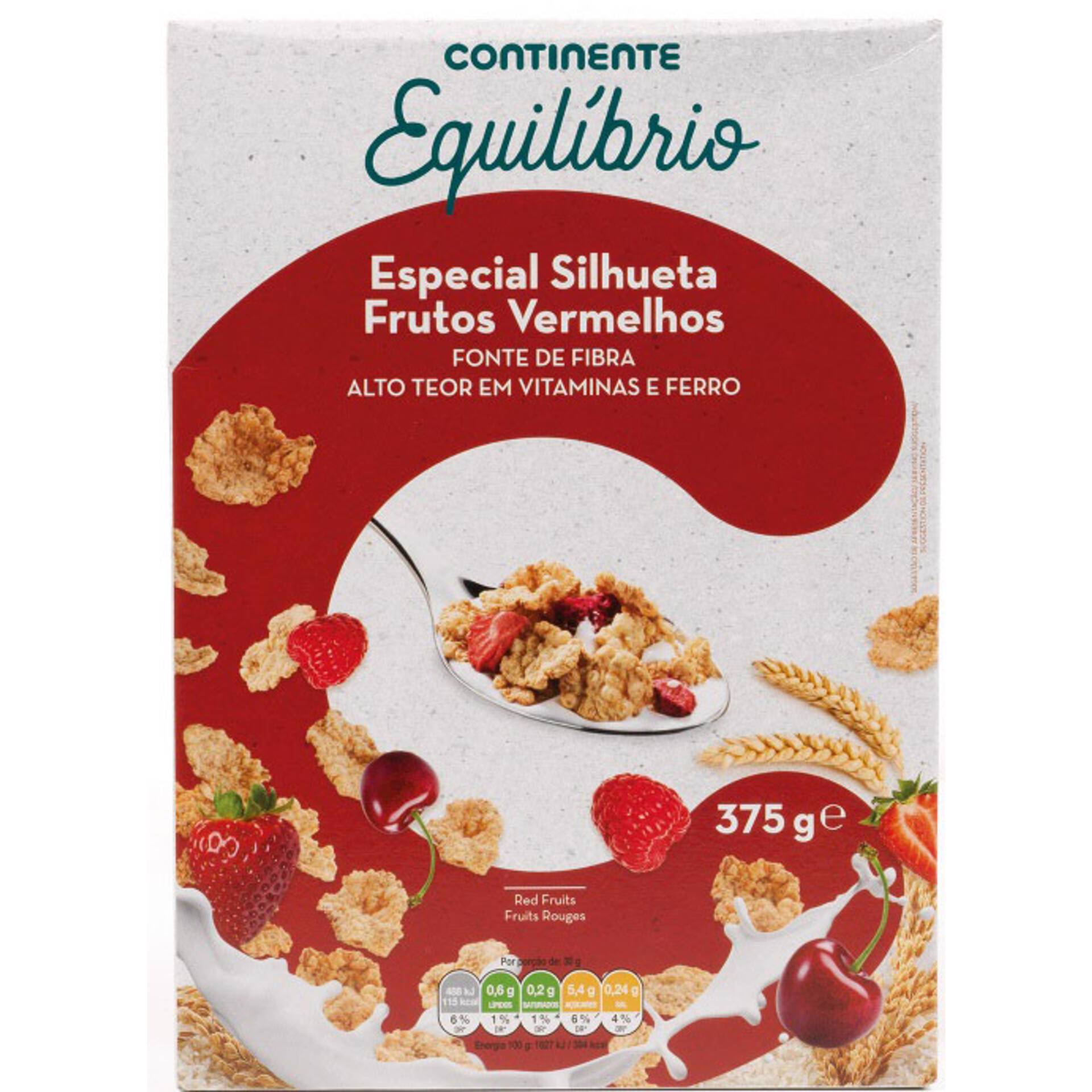 Cereais Especial Silhueta Frutos Vermelhos Continente Equilíbrio - emb ...