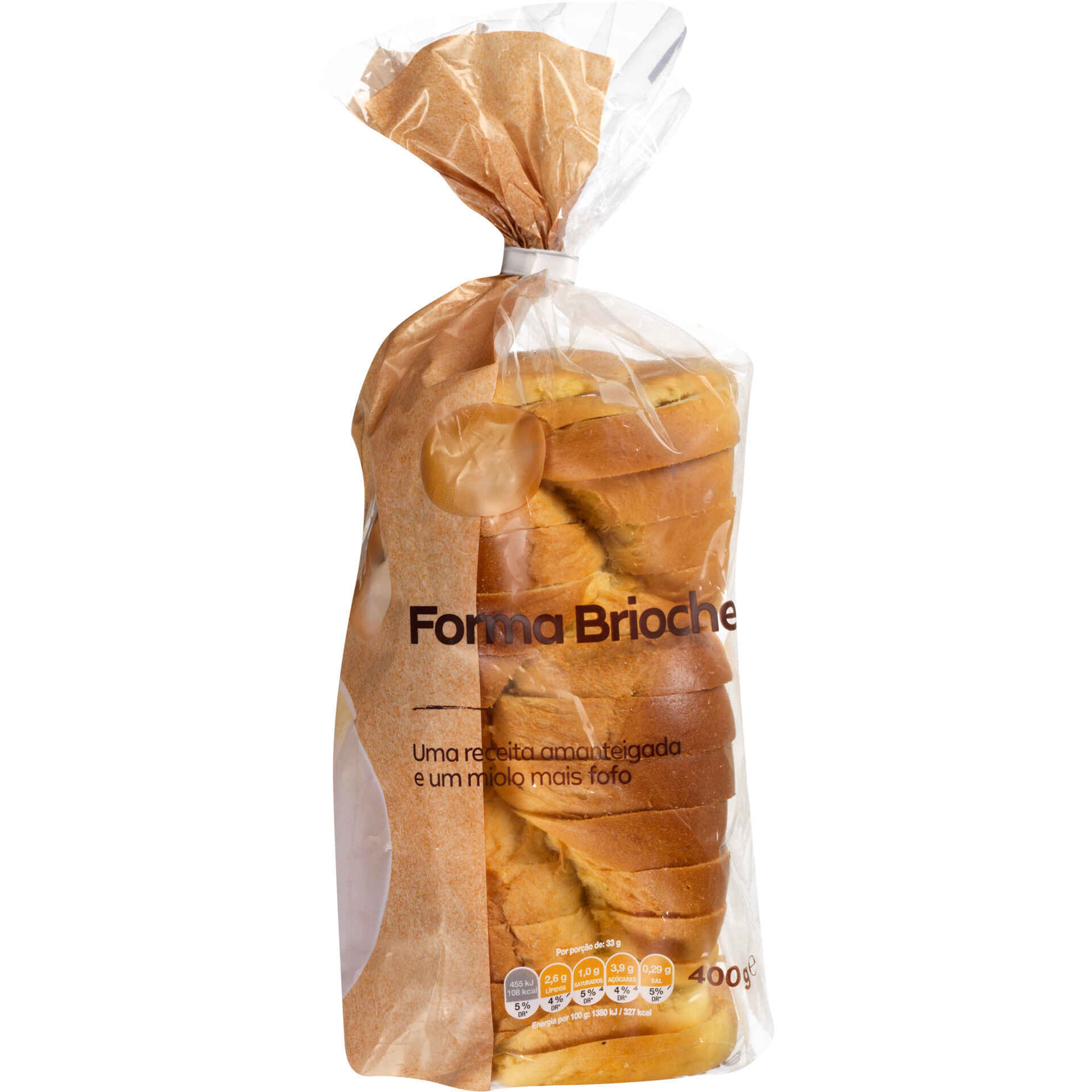 Pão de Forma Brioche Continente - emb. 400 gr | Continente Online