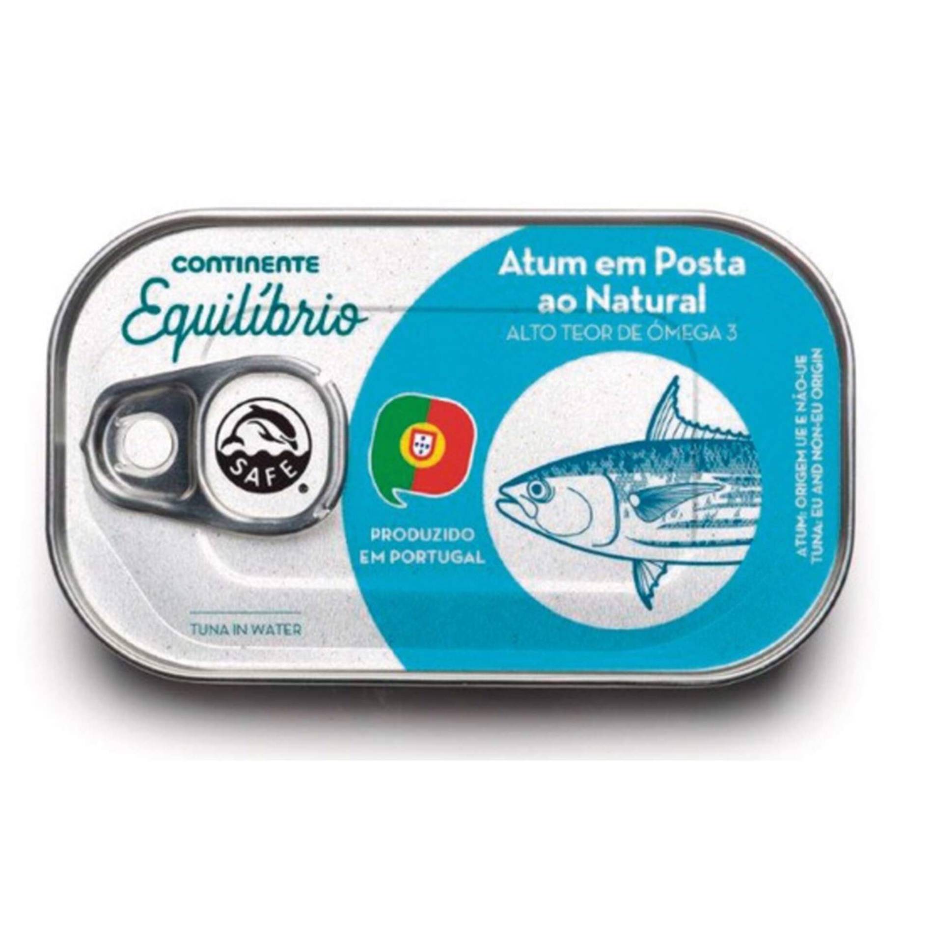 Atum Posta ao Natural Continente Equilíbrio - emb. 120 gr (peso ...