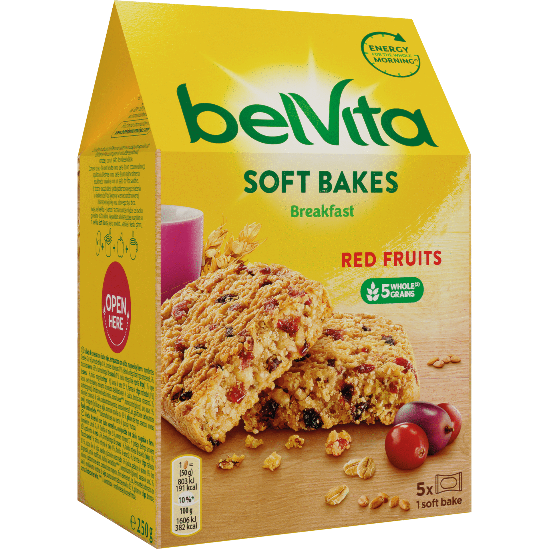 Bolachas Soft Bakes Frutos Vermelhos Belvita | Continente Online