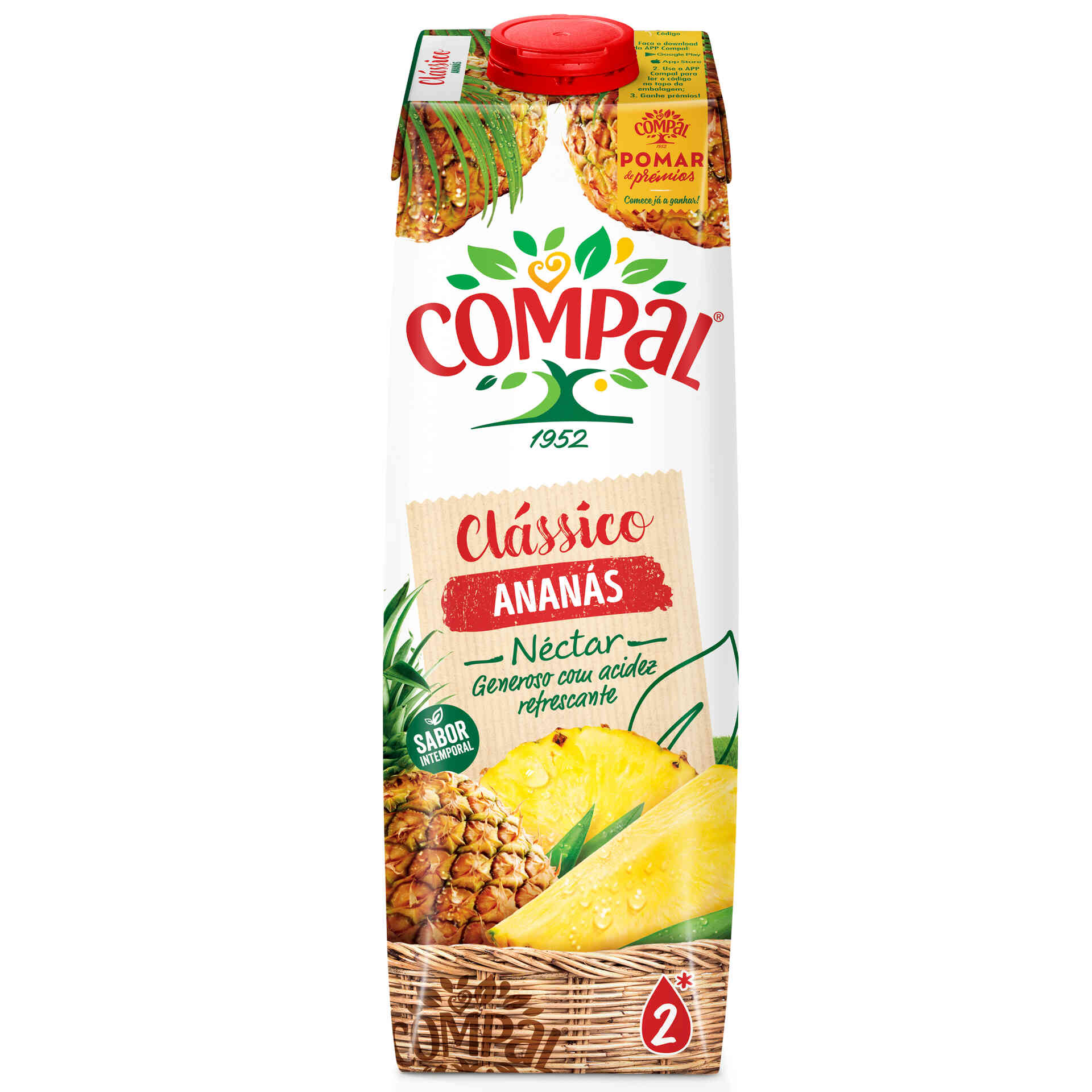 Néctar Ananás - Compal Clássico | Continente Online