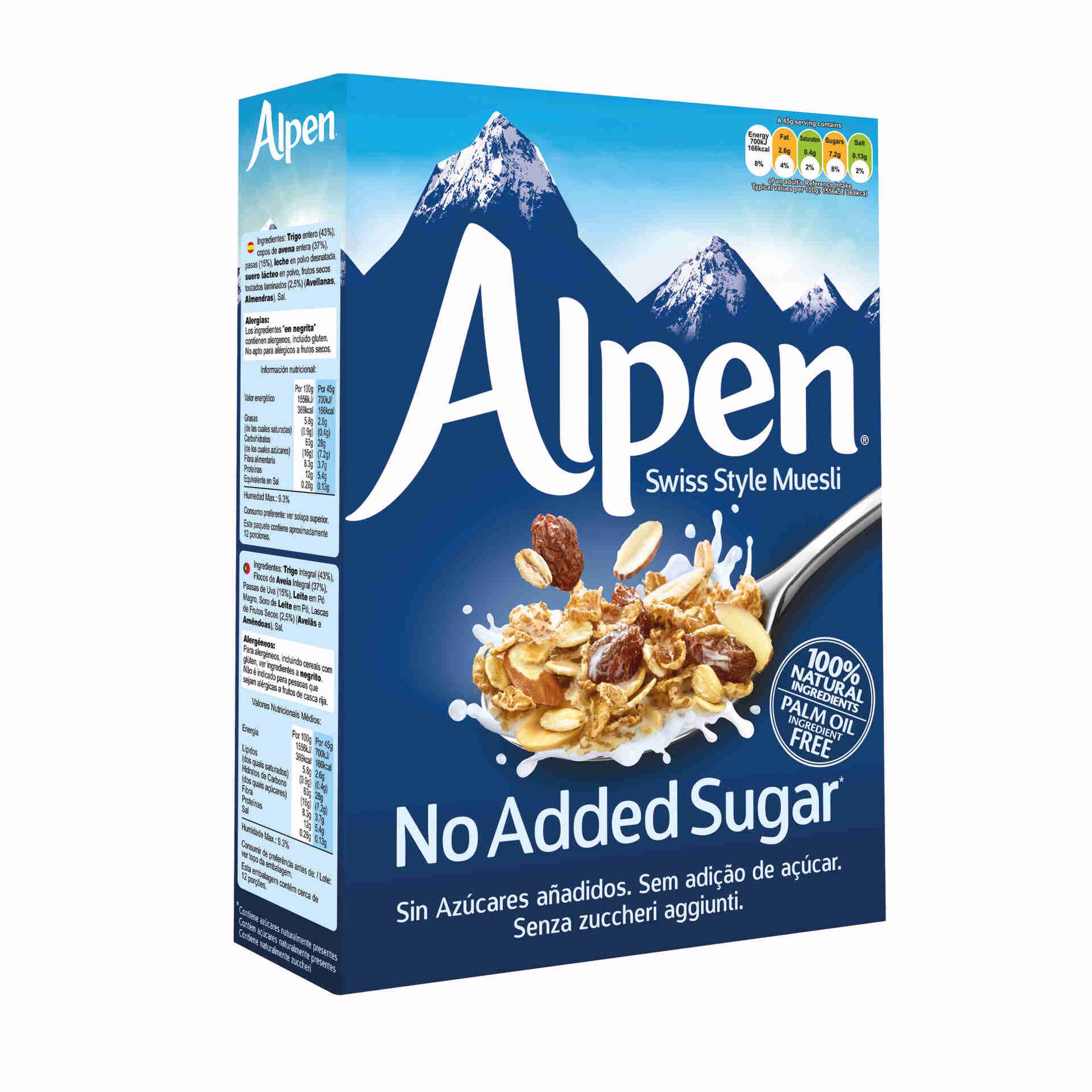 Muesli Alpen - emb. 560 gr | Continente Online