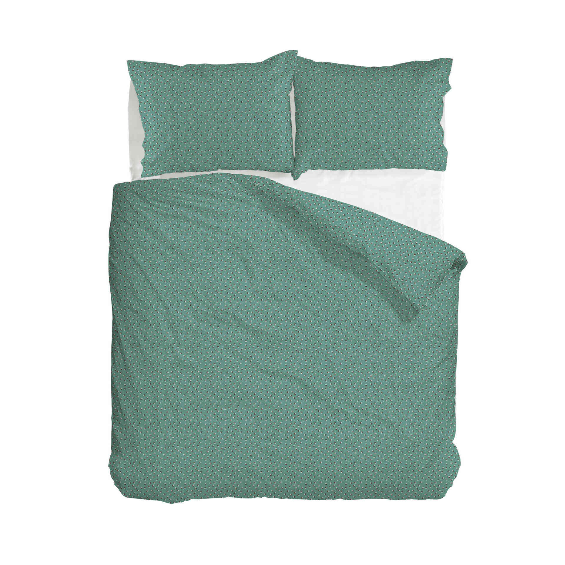 Conjunto Capa Edredão Cottage Flores 160x220cm Kasa - 1 un | Continente ...