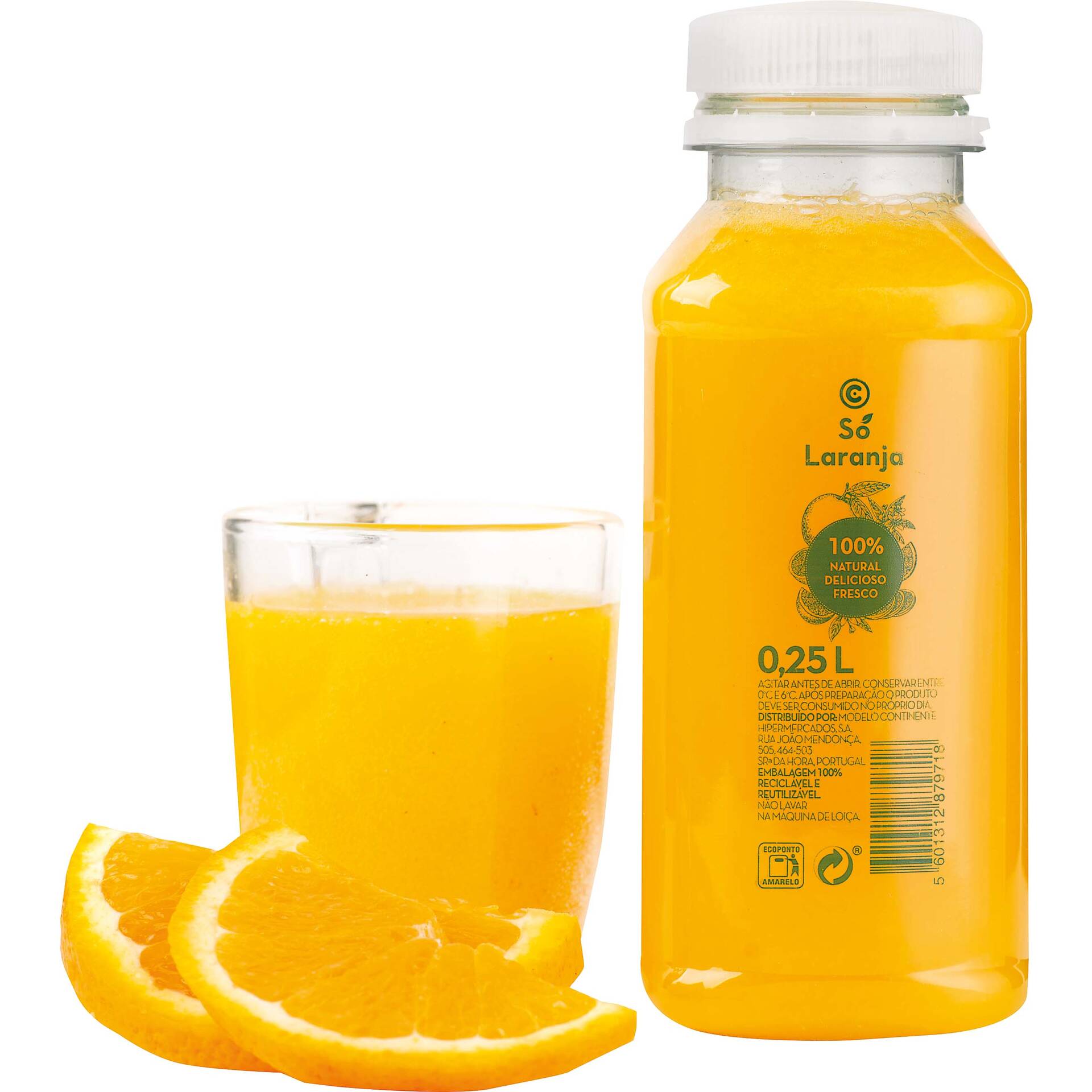 Sumo 100% Laranja Natural Continente - emb. 25 cl | Continente Online