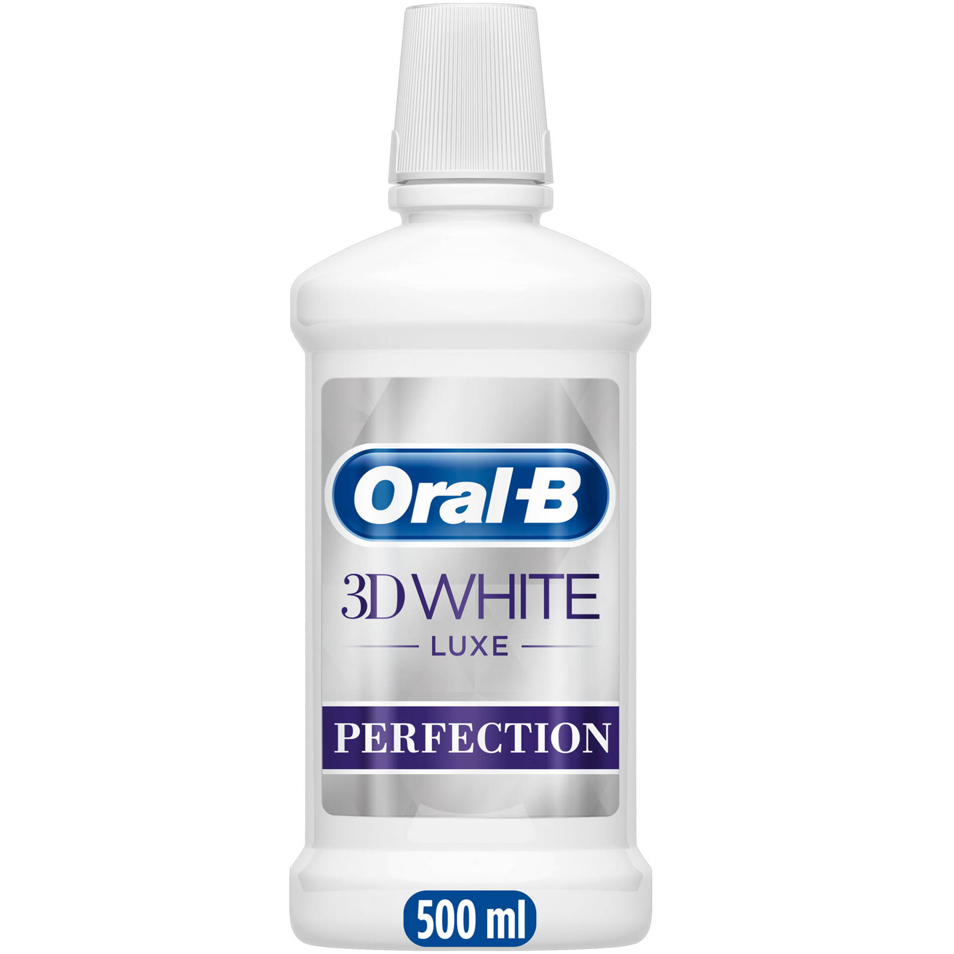 Elixir Bucal 3D White Luxe Brilho Glamoroso Oral-B - emb. 500 ml ...