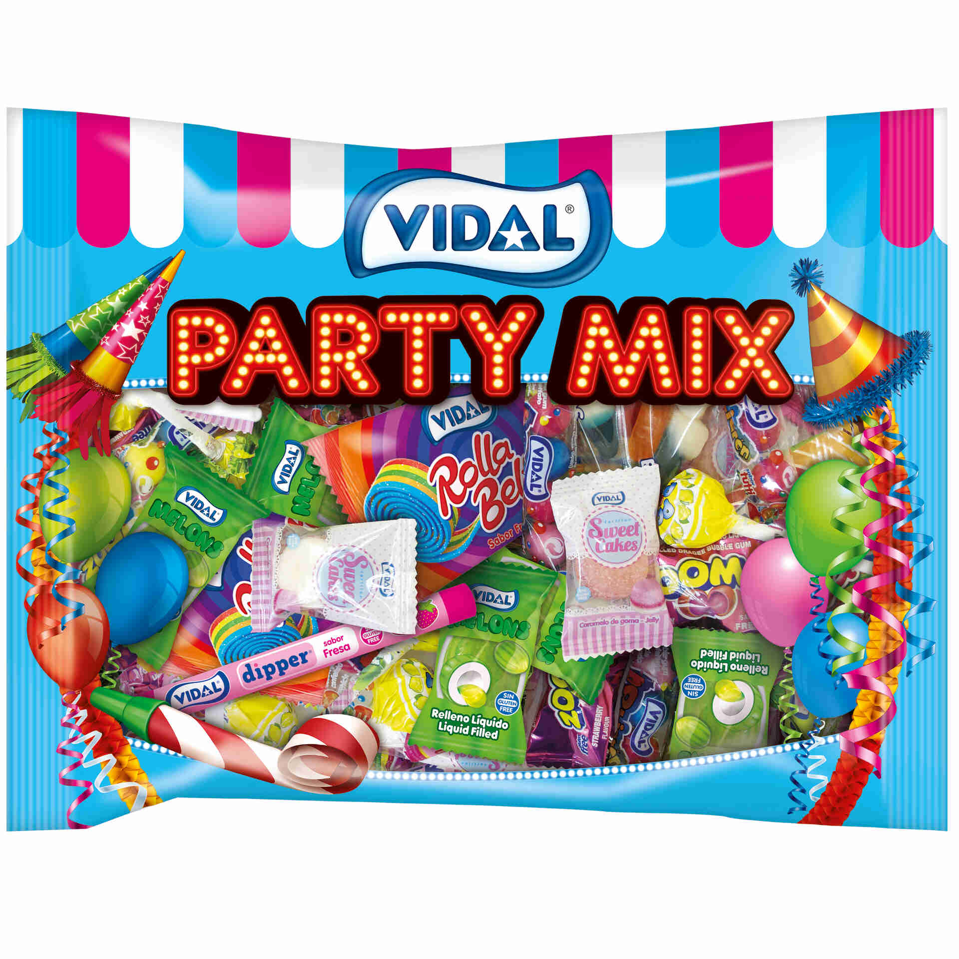 Gomas Party Mix Vidal - emb. 400 gr | Continente Online