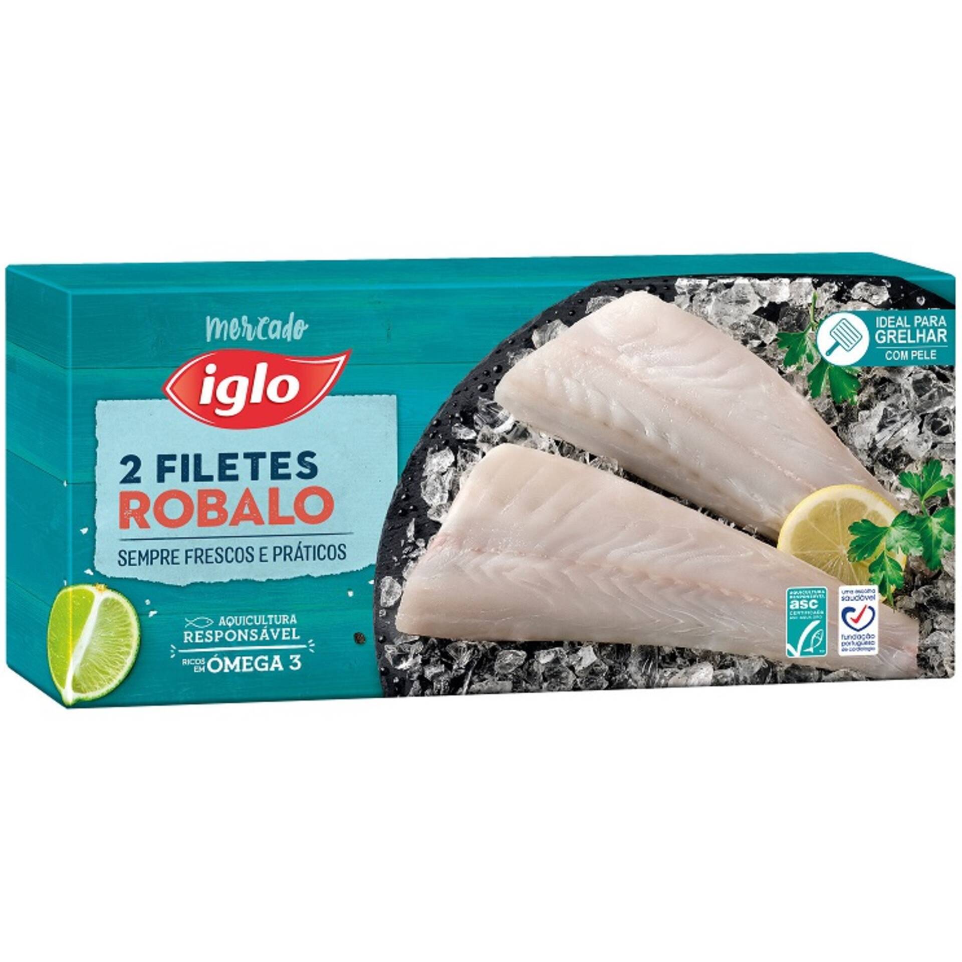 Filetes de Robalo ASC Ultracongelado Iglo - 2 un x 100 gr (200 gr ...