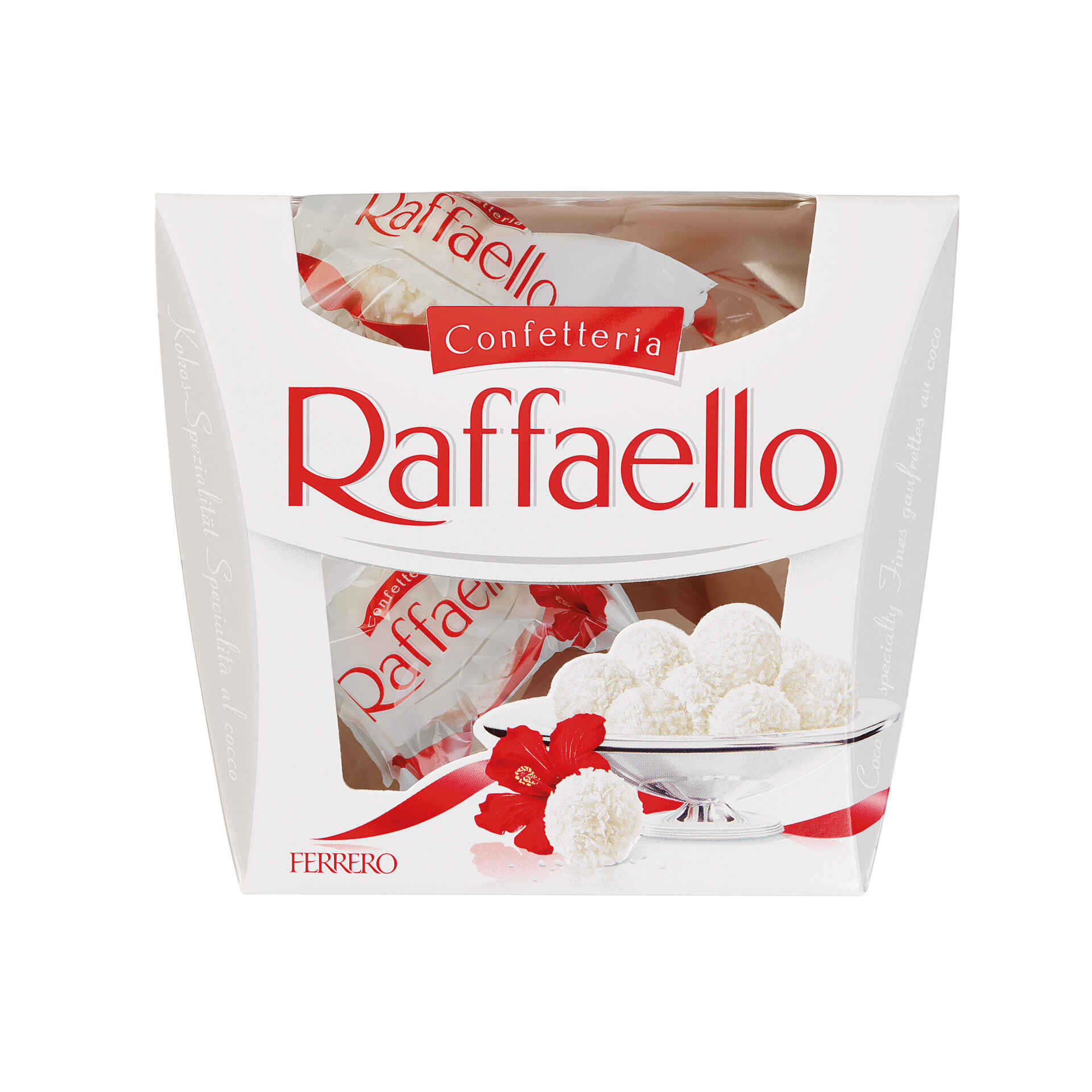 Bombons de Coco com recheio de Coco e Amêndoa Raffaello - emb. 150 gr ...