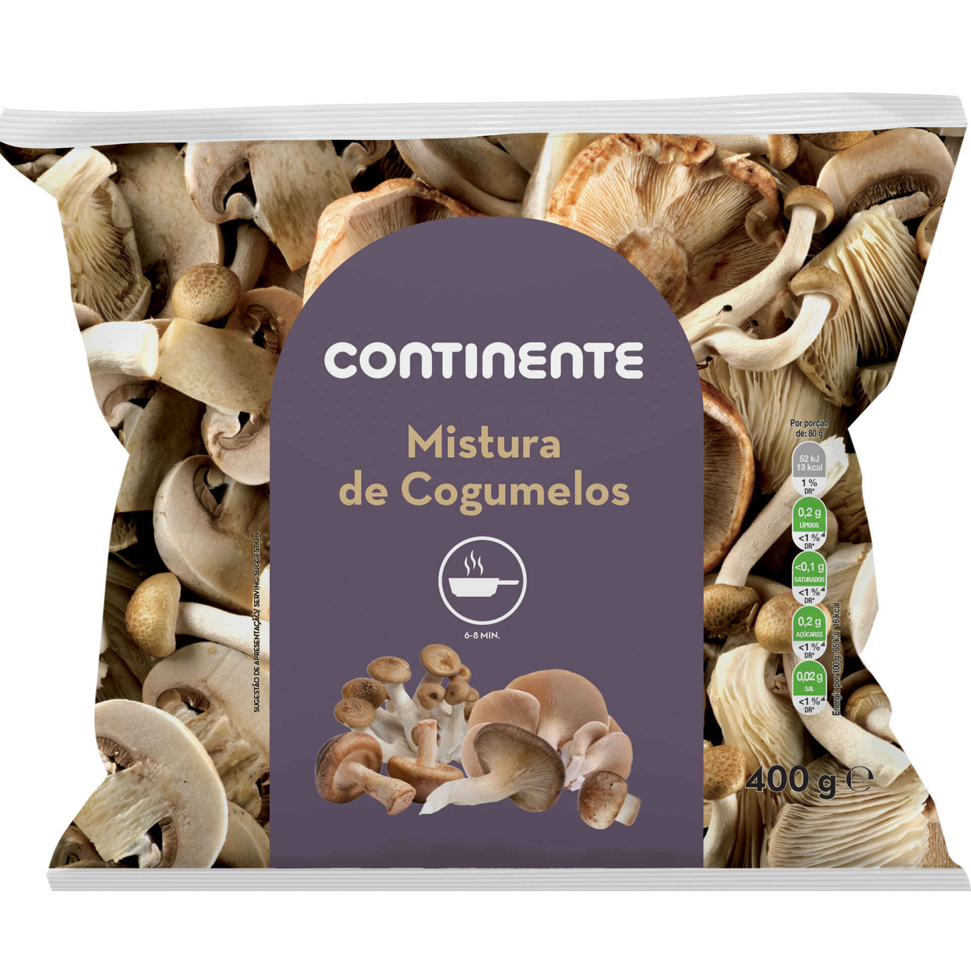 Mistura de Cogumelos Continente - emb. 400 gr | Continente Online