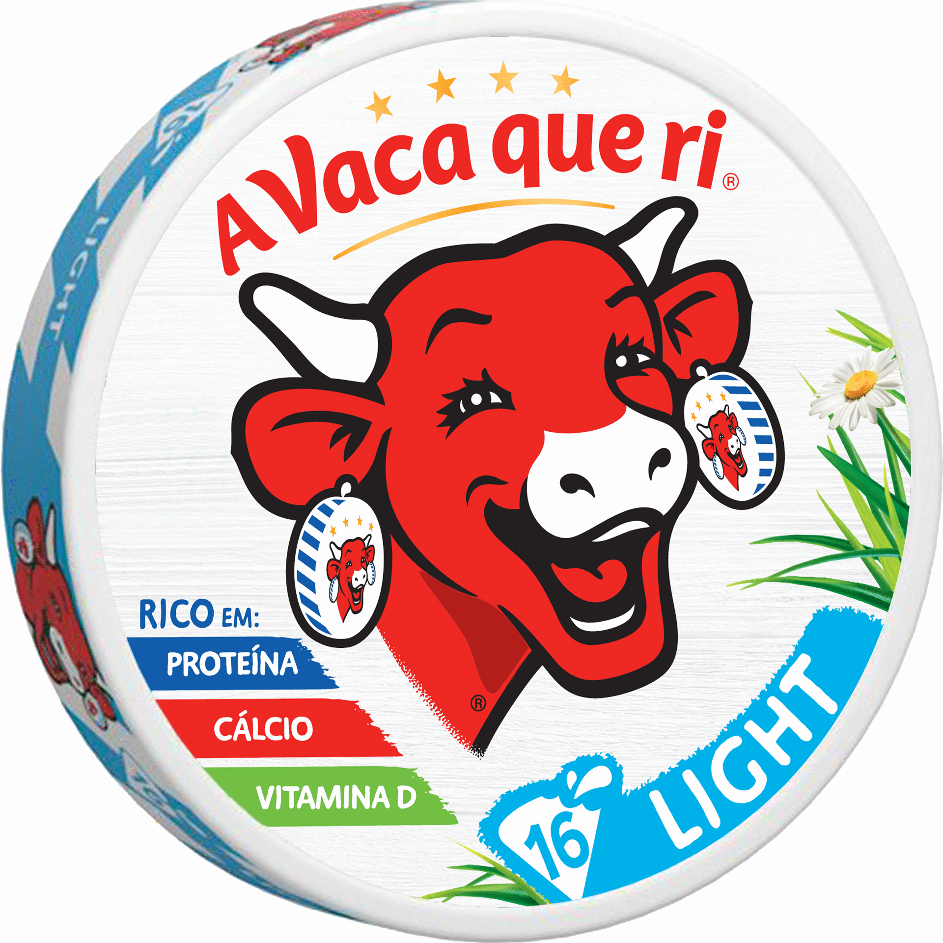 Queijo Fundido Light Porções A Vaca que ri - 16 un (250 gr ...