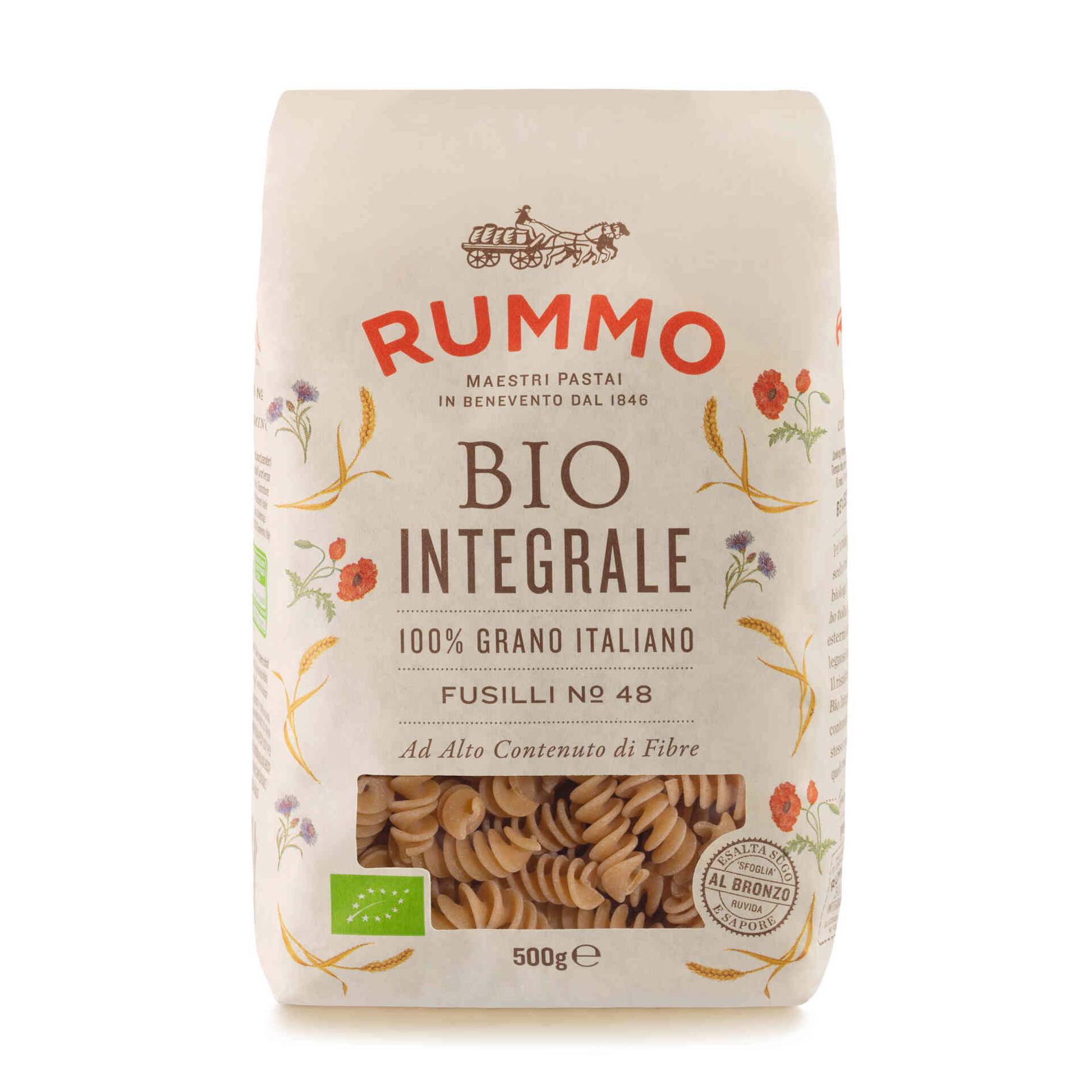 Massa Fusilli Integral Rummo | Continente Online
