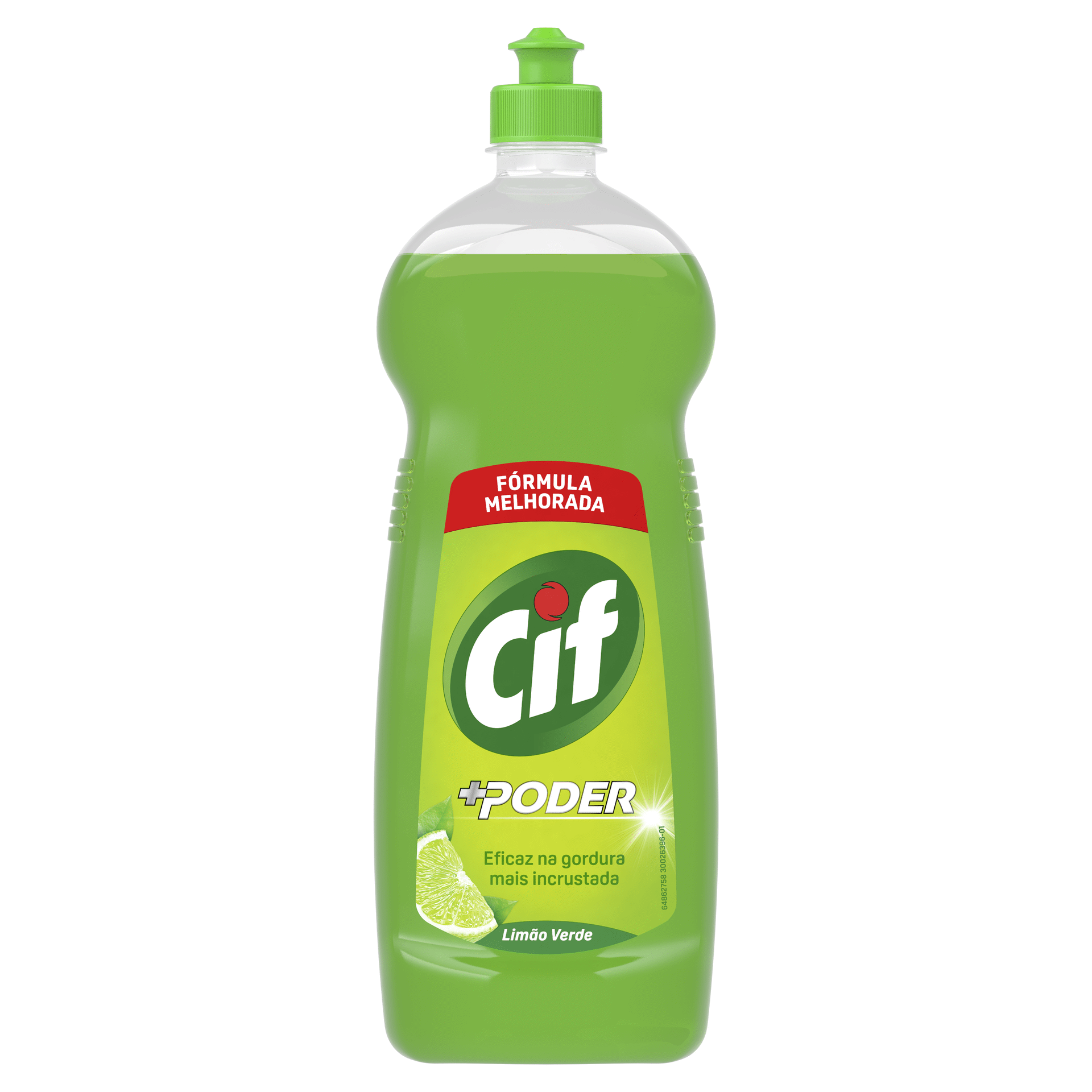 Detergente Manual Loiça +Poder Limão Verde Cif | Continente Online