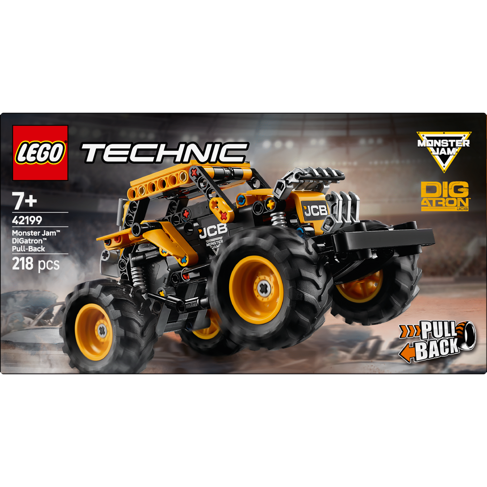 LEGO Technic - Pull-Back Monster Jam DIGatron - 42199 | Continente Online