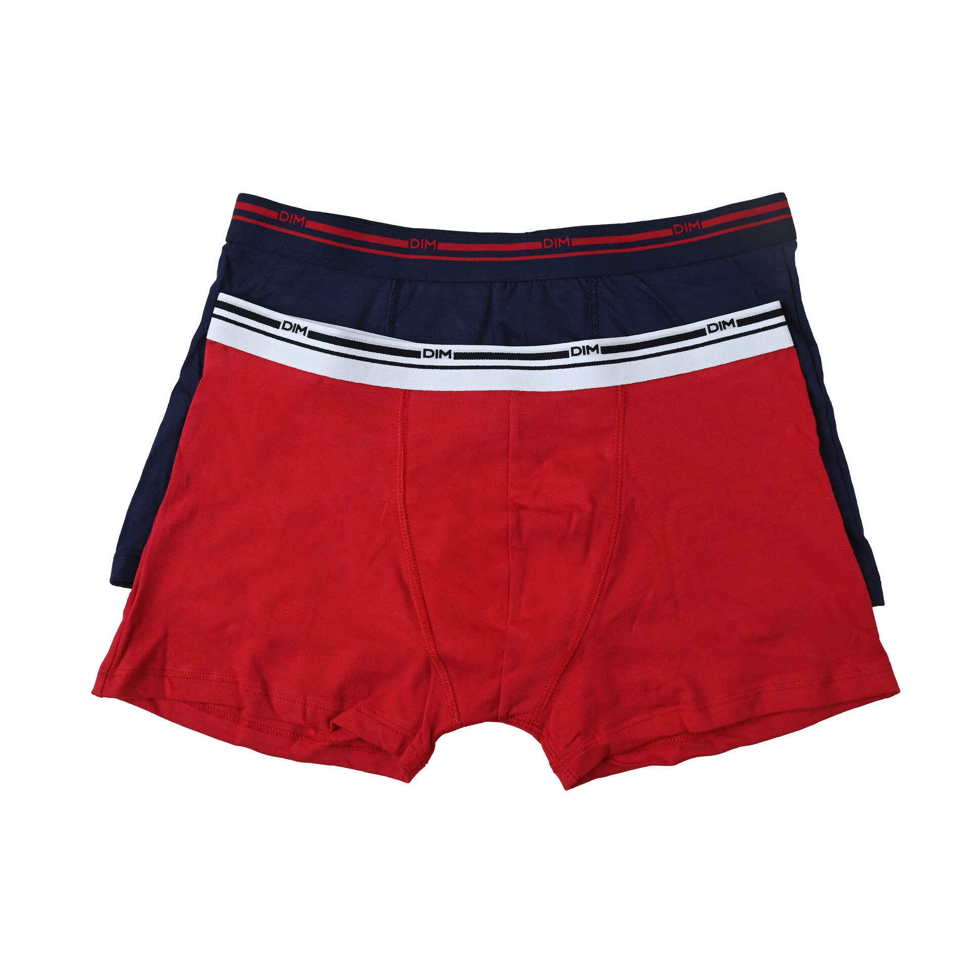Conjunto 2 Boxers Azul e Vermelho Homem - 2 un - DIM | Continente Online
