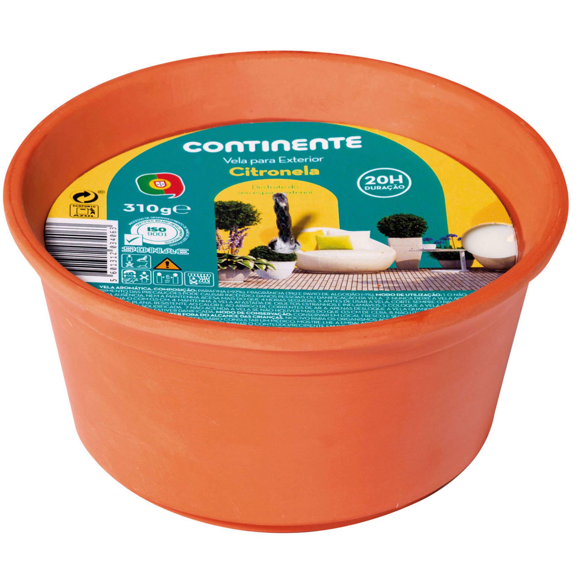 Ambientador Vela Citronela - Continente | Continente Online