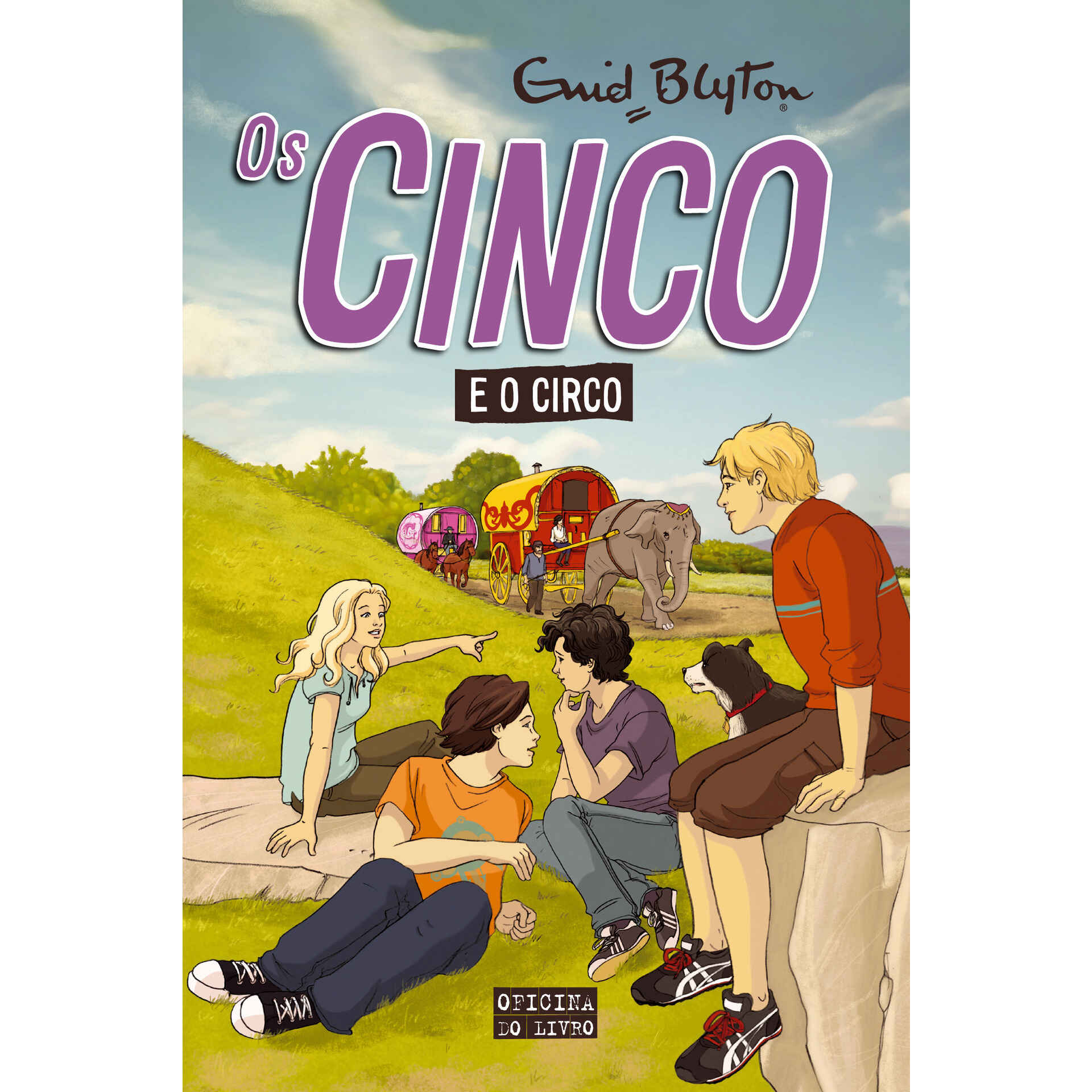 Os Cinco e o Circo (Volume 5) de Enid Blyton | Continente Online
