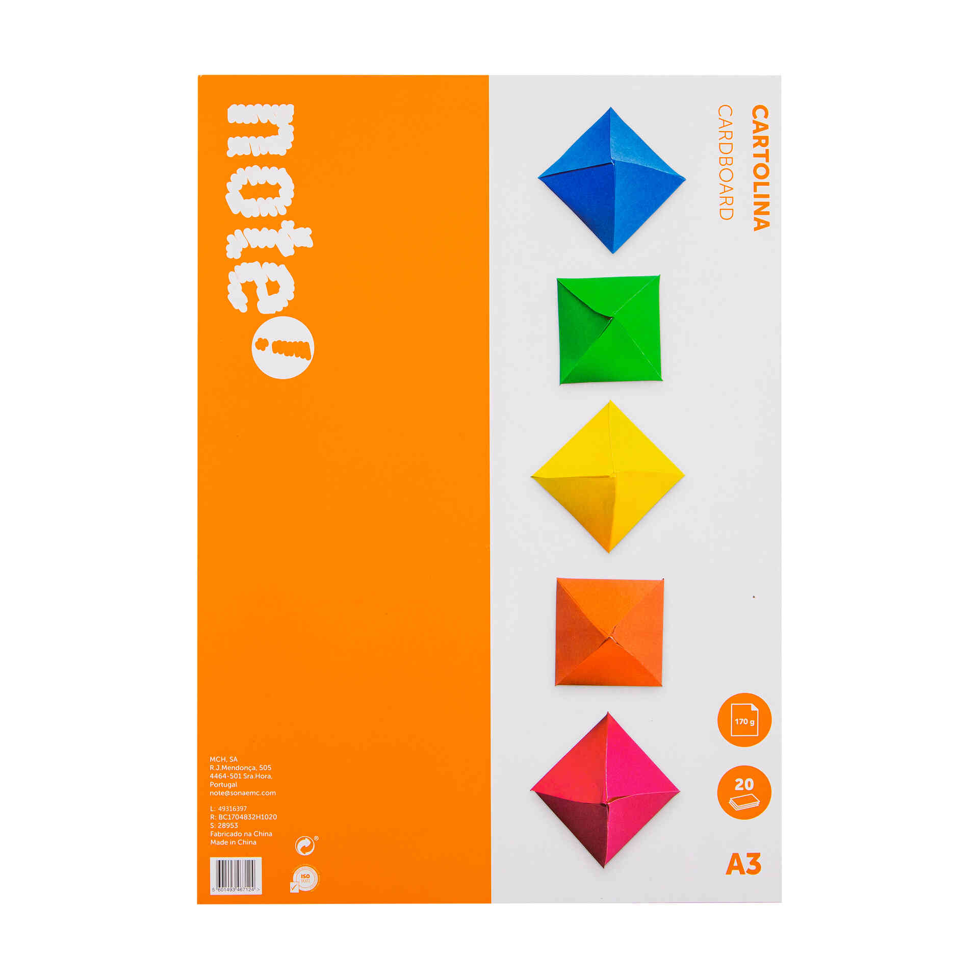 Bloco de Cartolinas A3 Note! | Continente Online