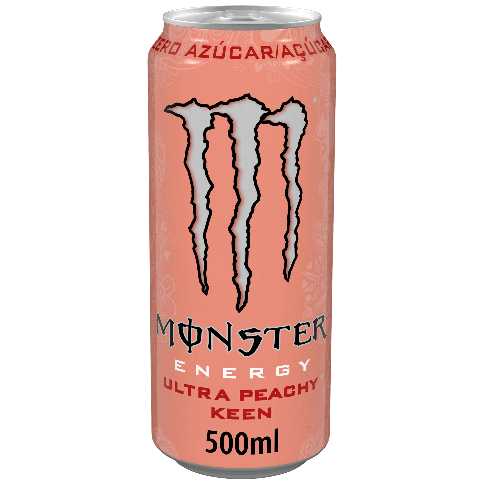Bebida Energética Ultra Peach sem Açúcar Monster - emb. 50 cl ... Bebida Energética Ultra Peach sem Açúcar Monster - emb. 50 cl ...