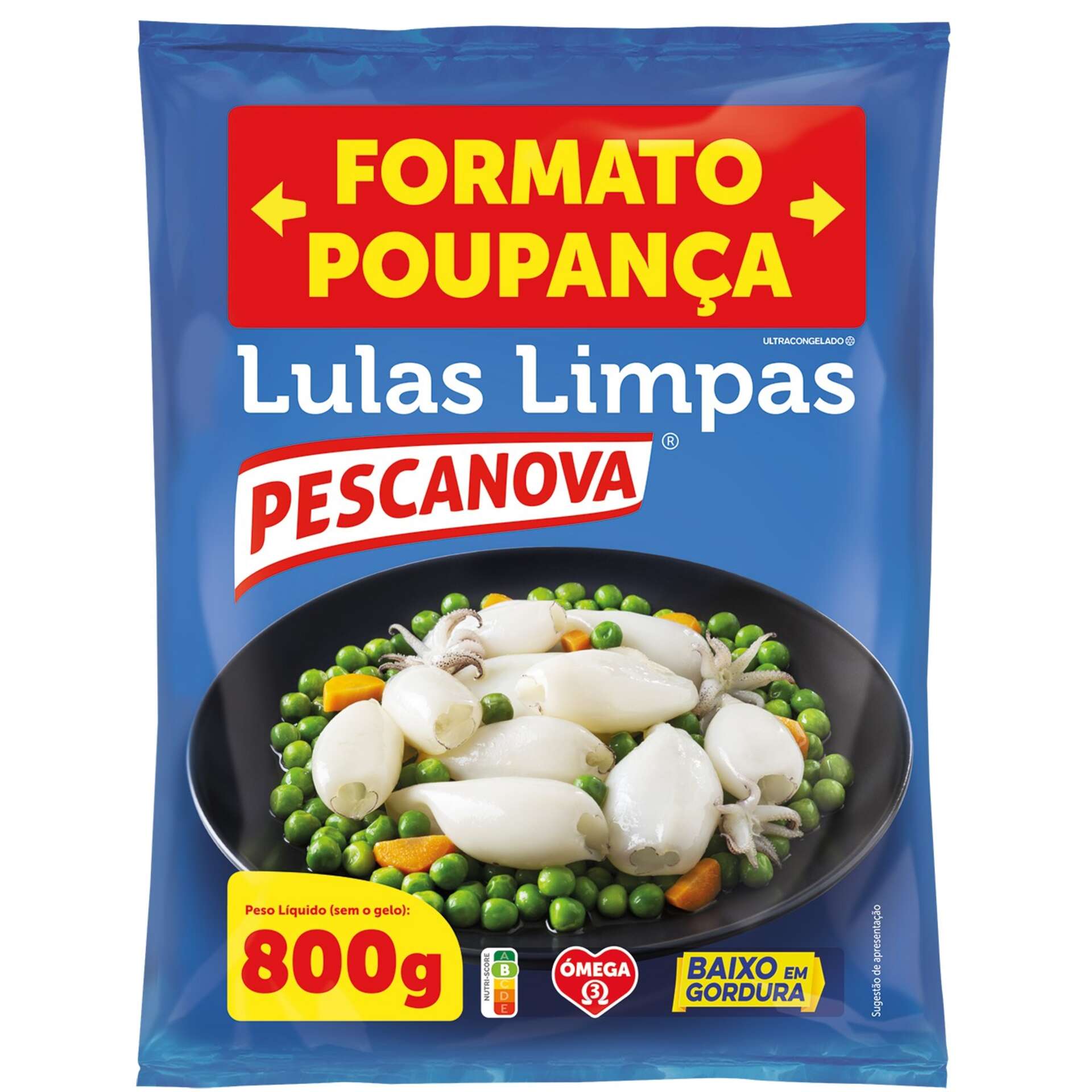 Lula Limpa Congelada Pescanova | Continente Online