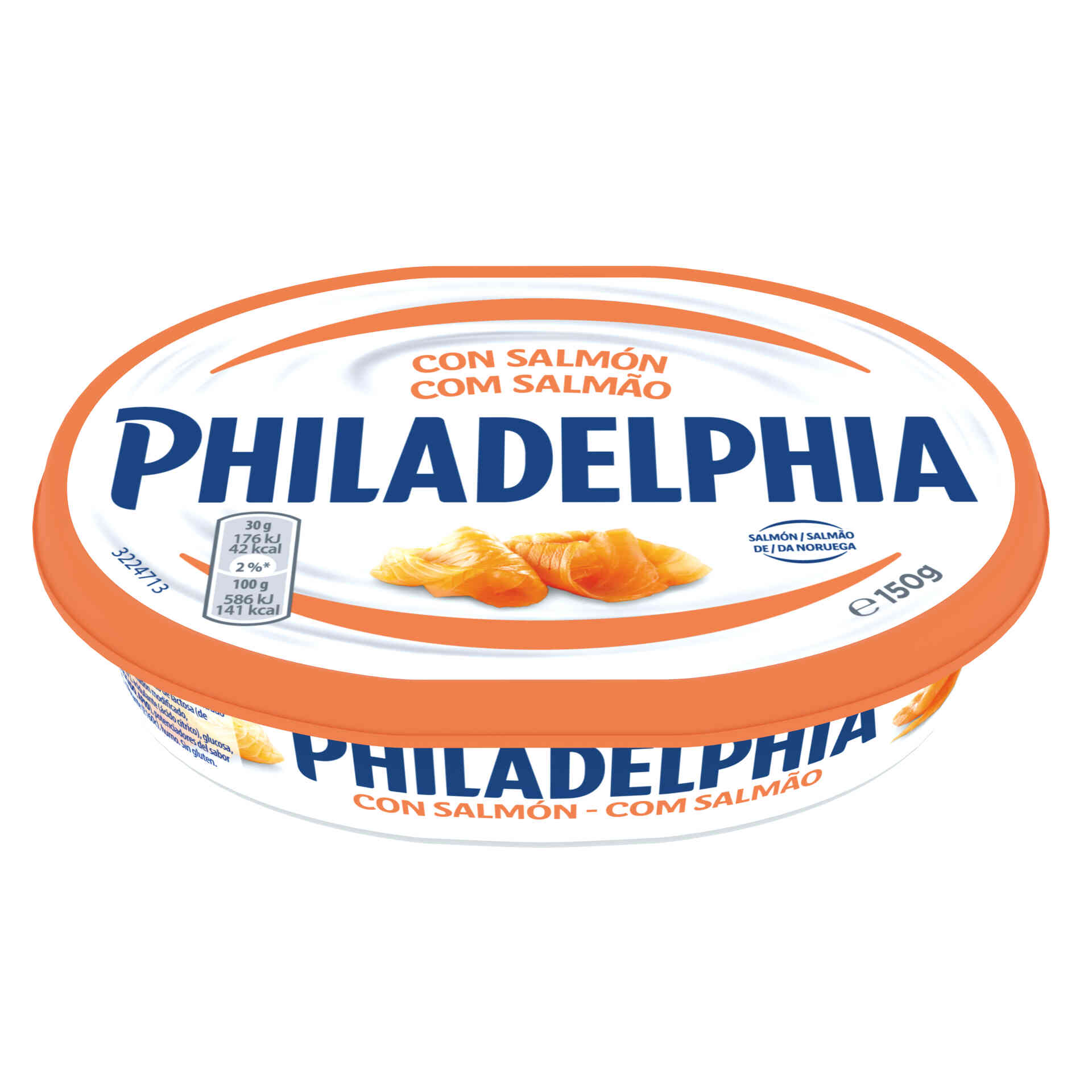 Queijo para Barrar com Salmão Philadelphia - emb. 150 gr | Continente ...