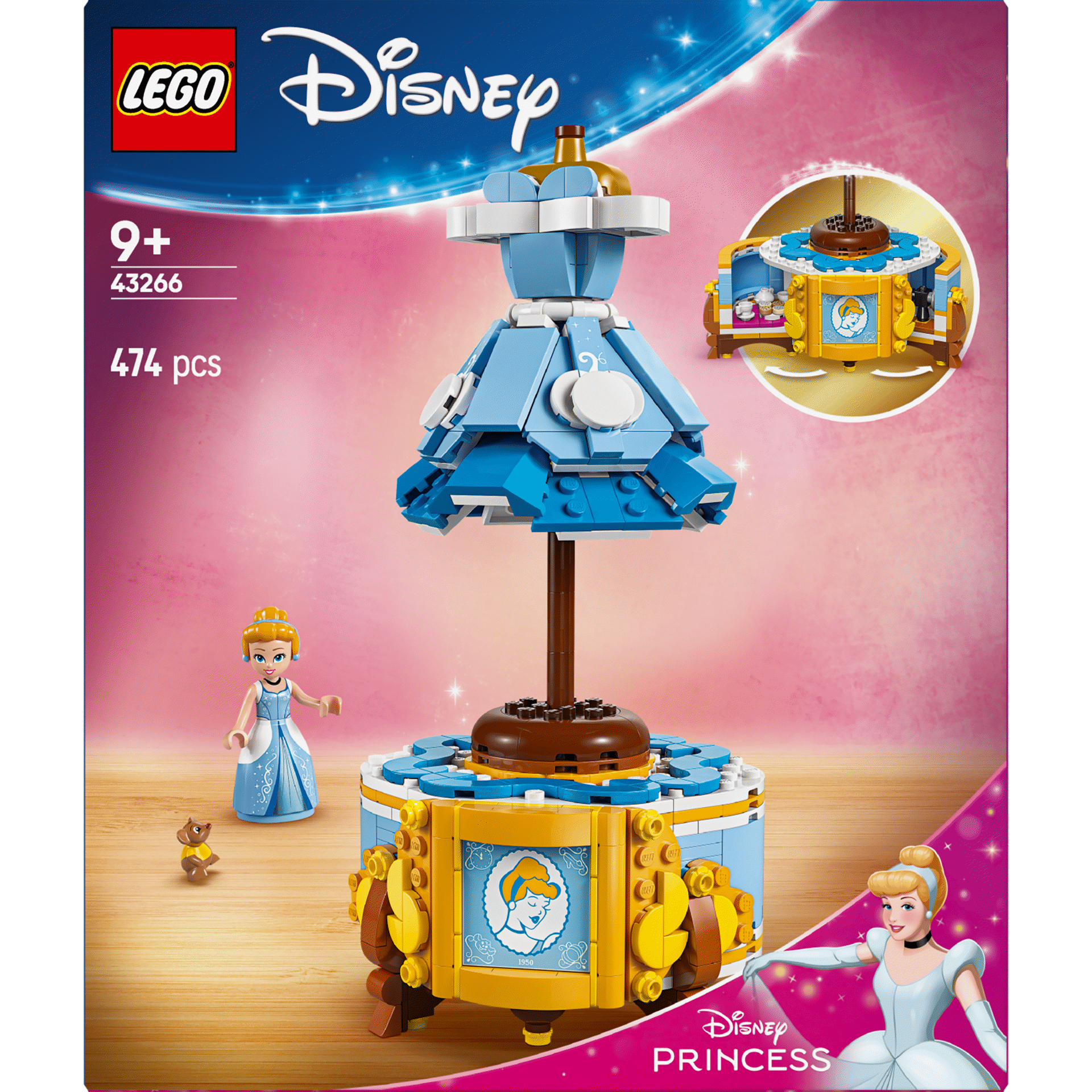 Vestido da Cinderela - 43266 LEGO Disney | Continente Online