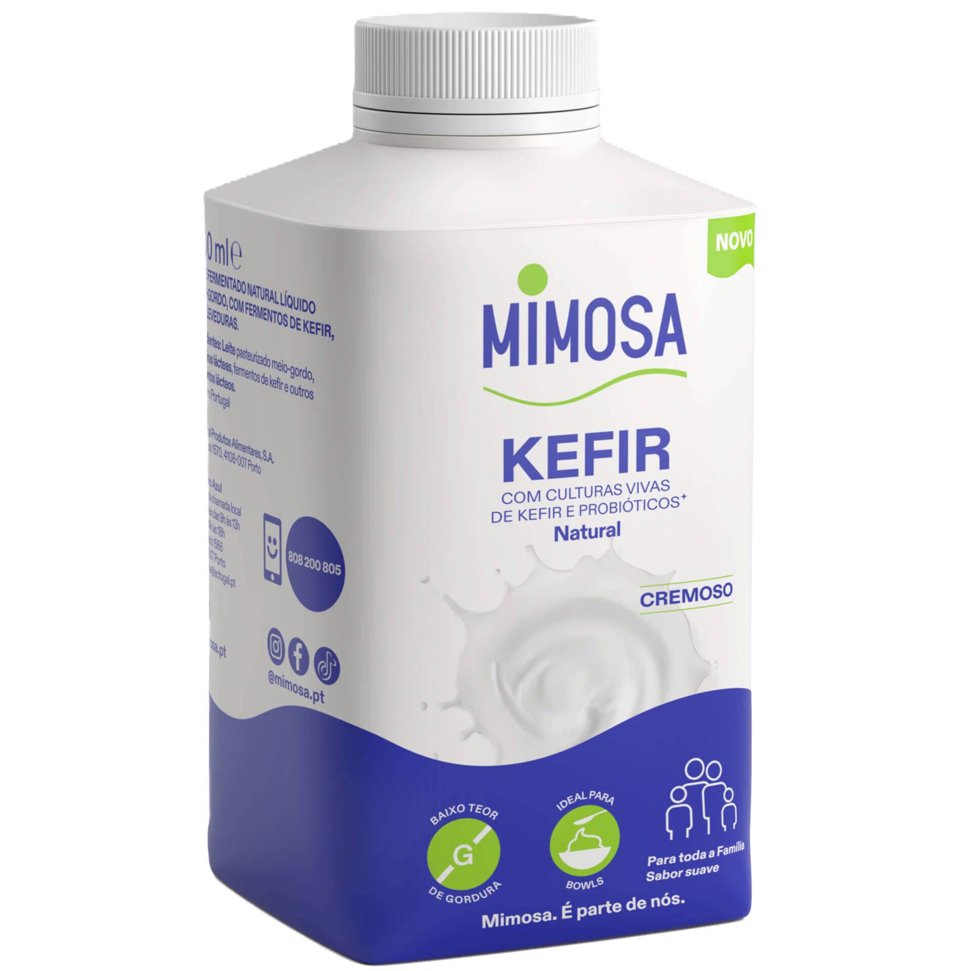 Iogurte Kefir Natural Mimosa | Continente Online
