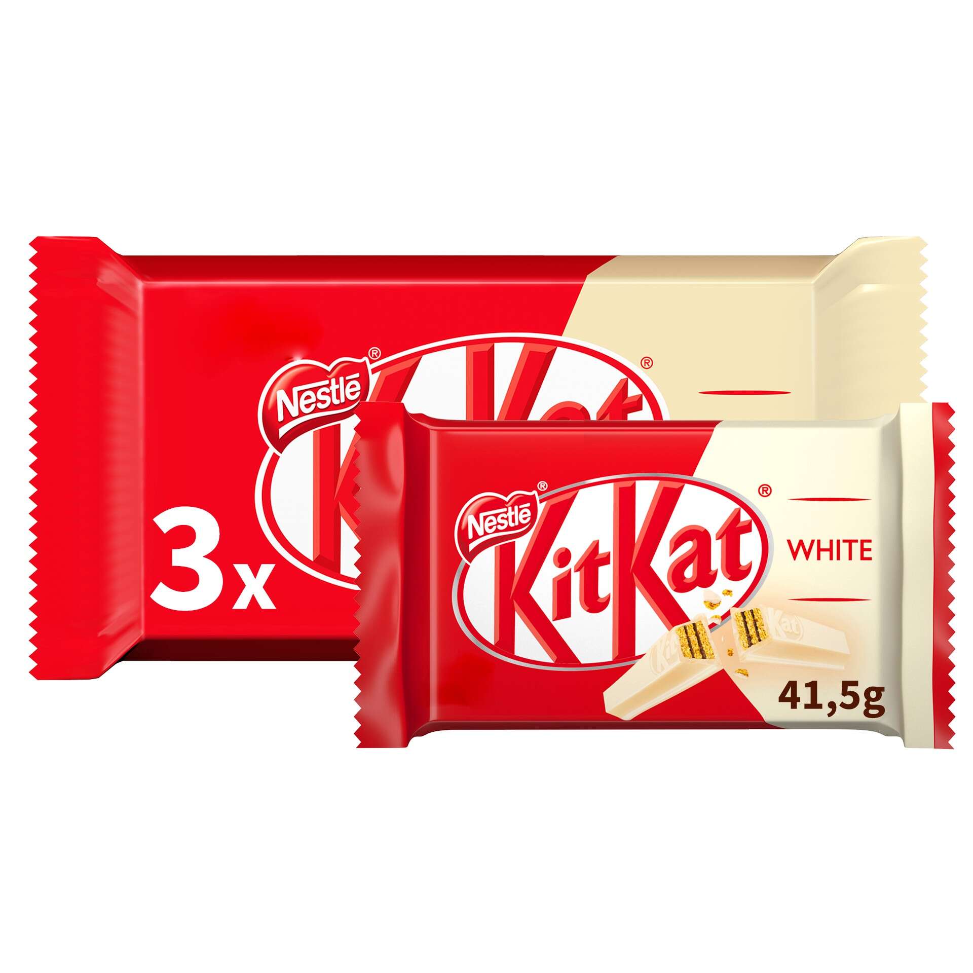 Snack de Chocolate Branco Kit Kat | Continente Online